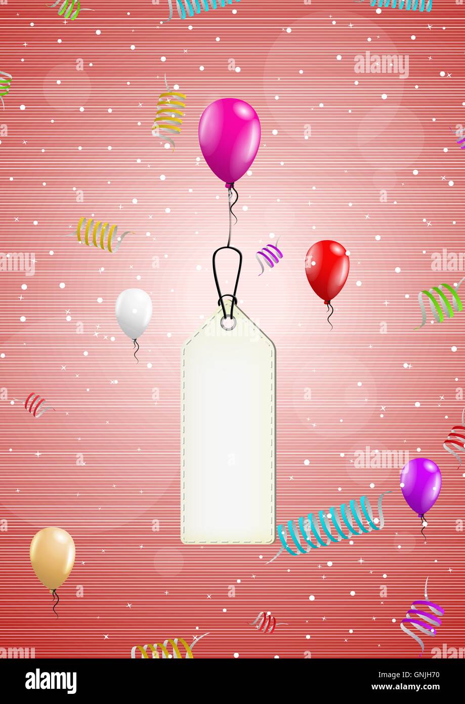 Abstract red background streamers Stock Vector Images - Alamy