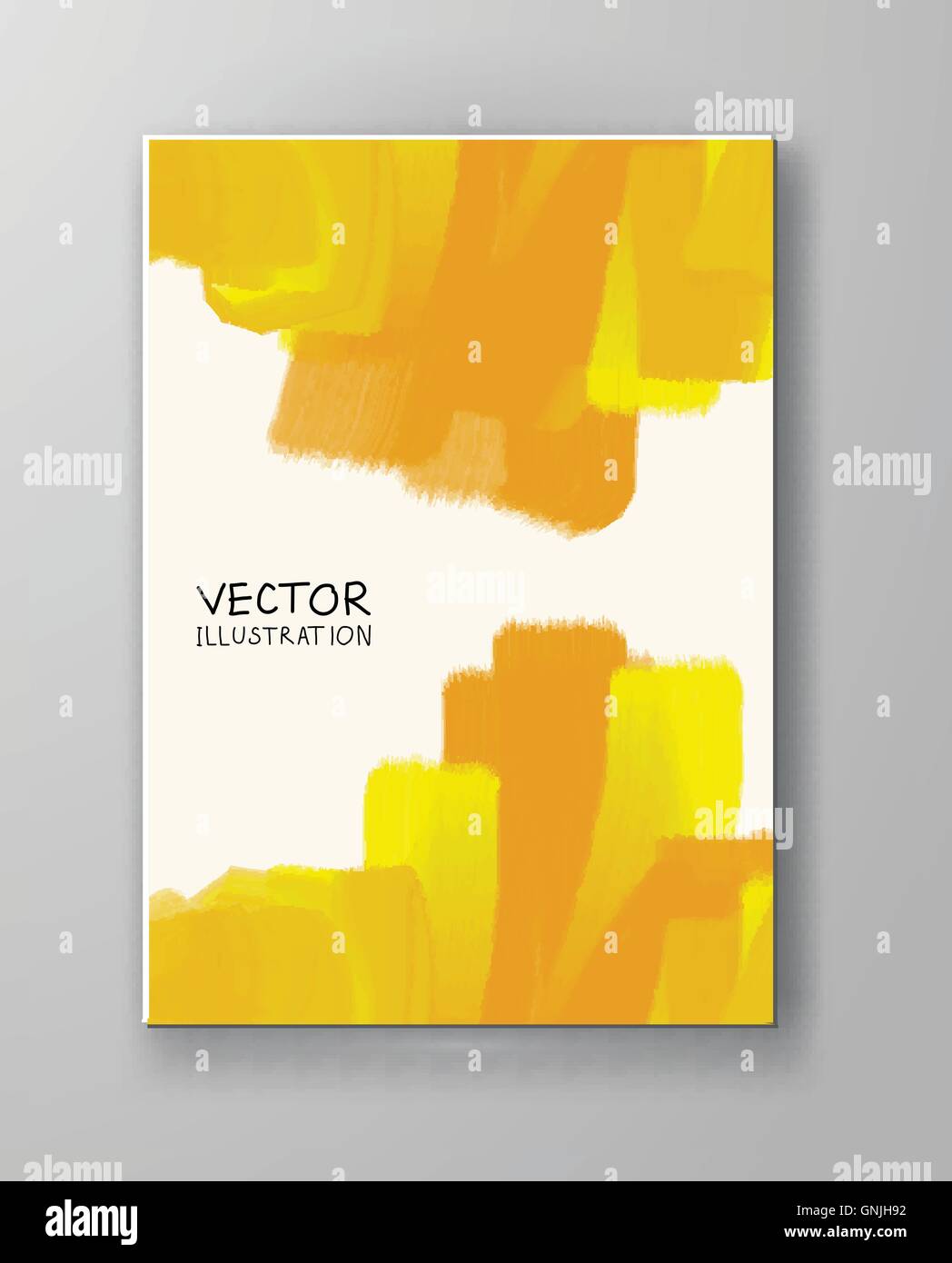 abstract background yellow color Stock Vector Image & Art - Alamy