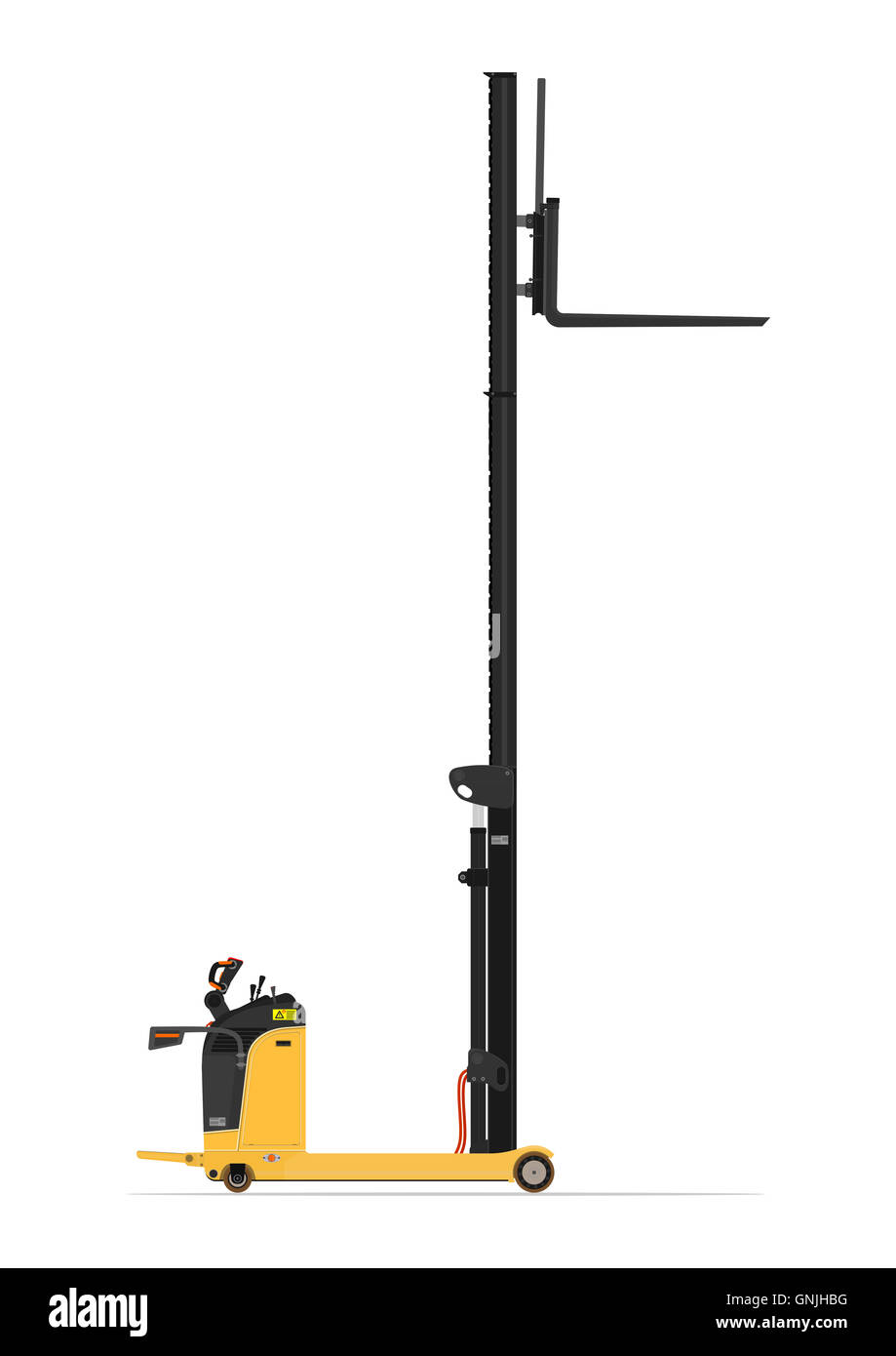 Fork pallet truck stacker hi-res stock photography and images - Alamy