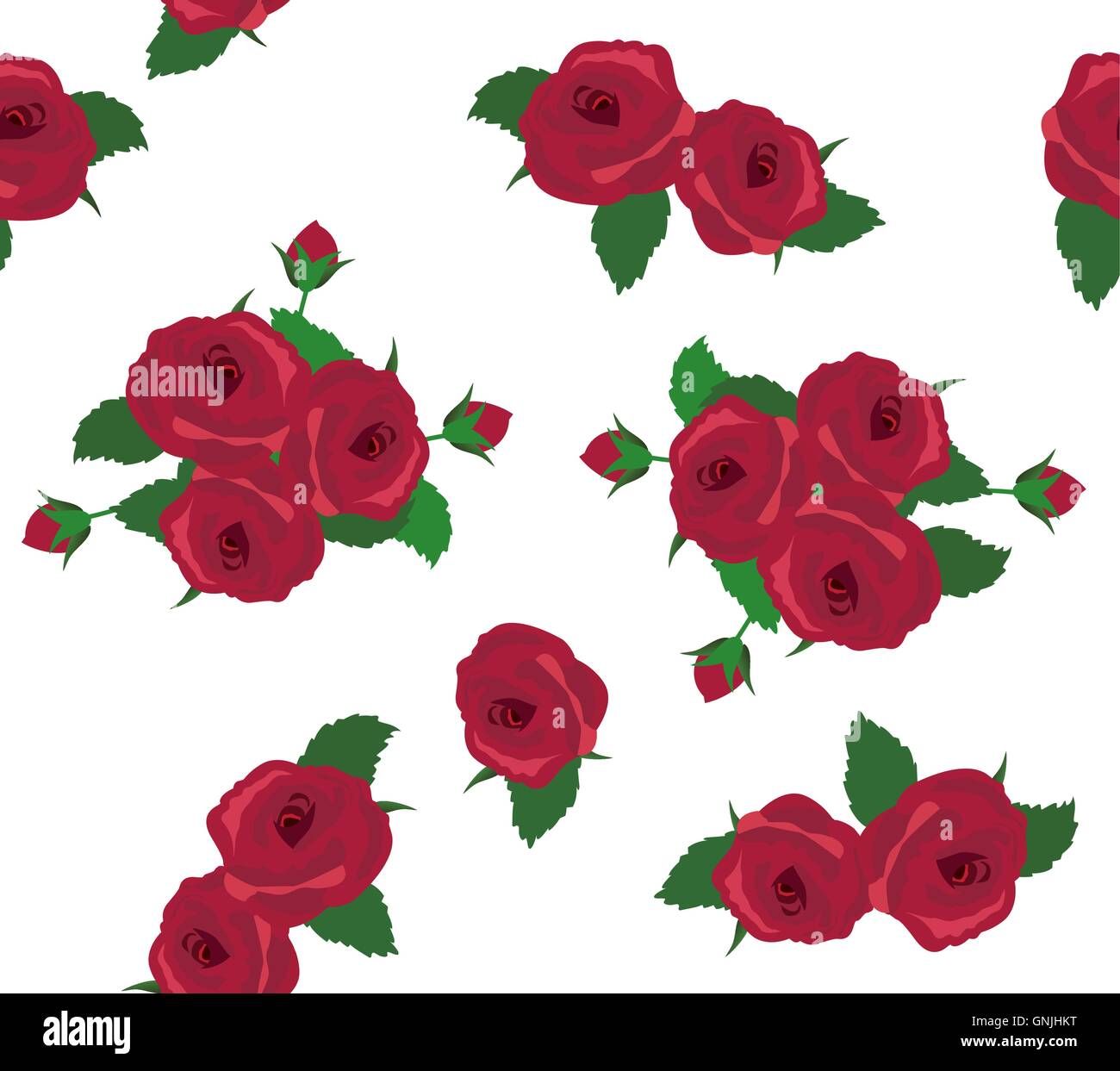 Wall roses Stock Vector Images - Alamy