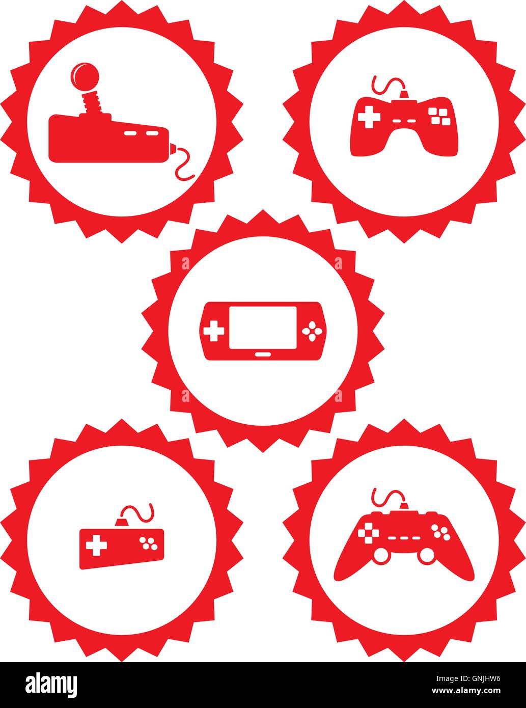video game art Stock Vector Image & Art - Alamy