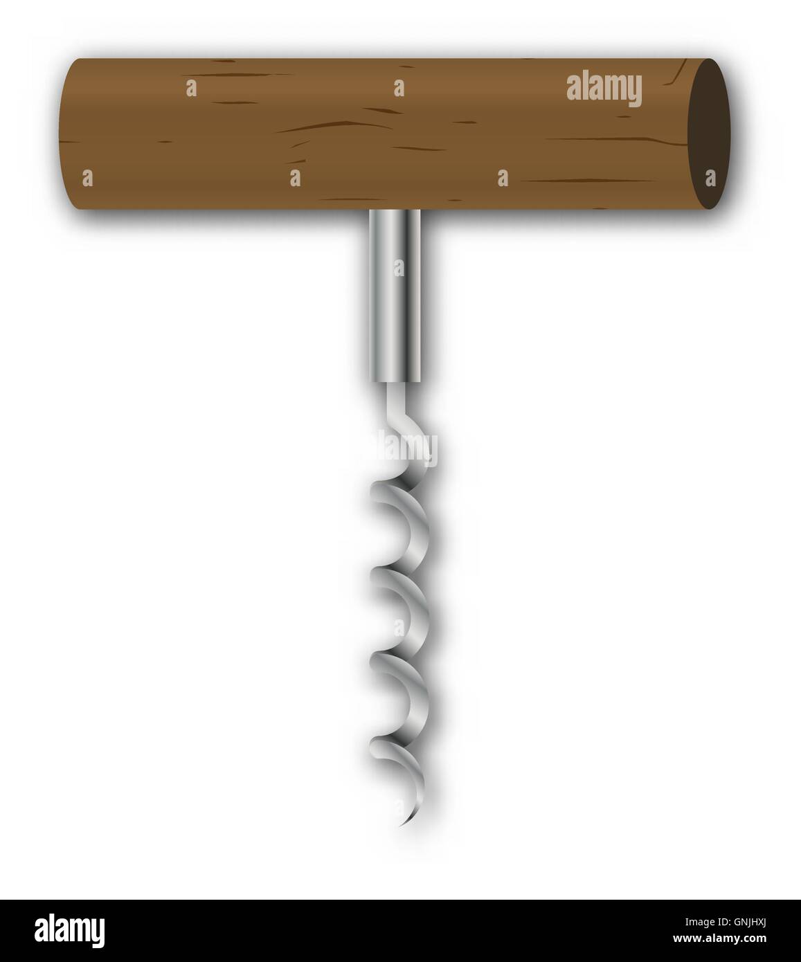 Corkscrew, vector illustration Stock Vector Image & Art - Alamy