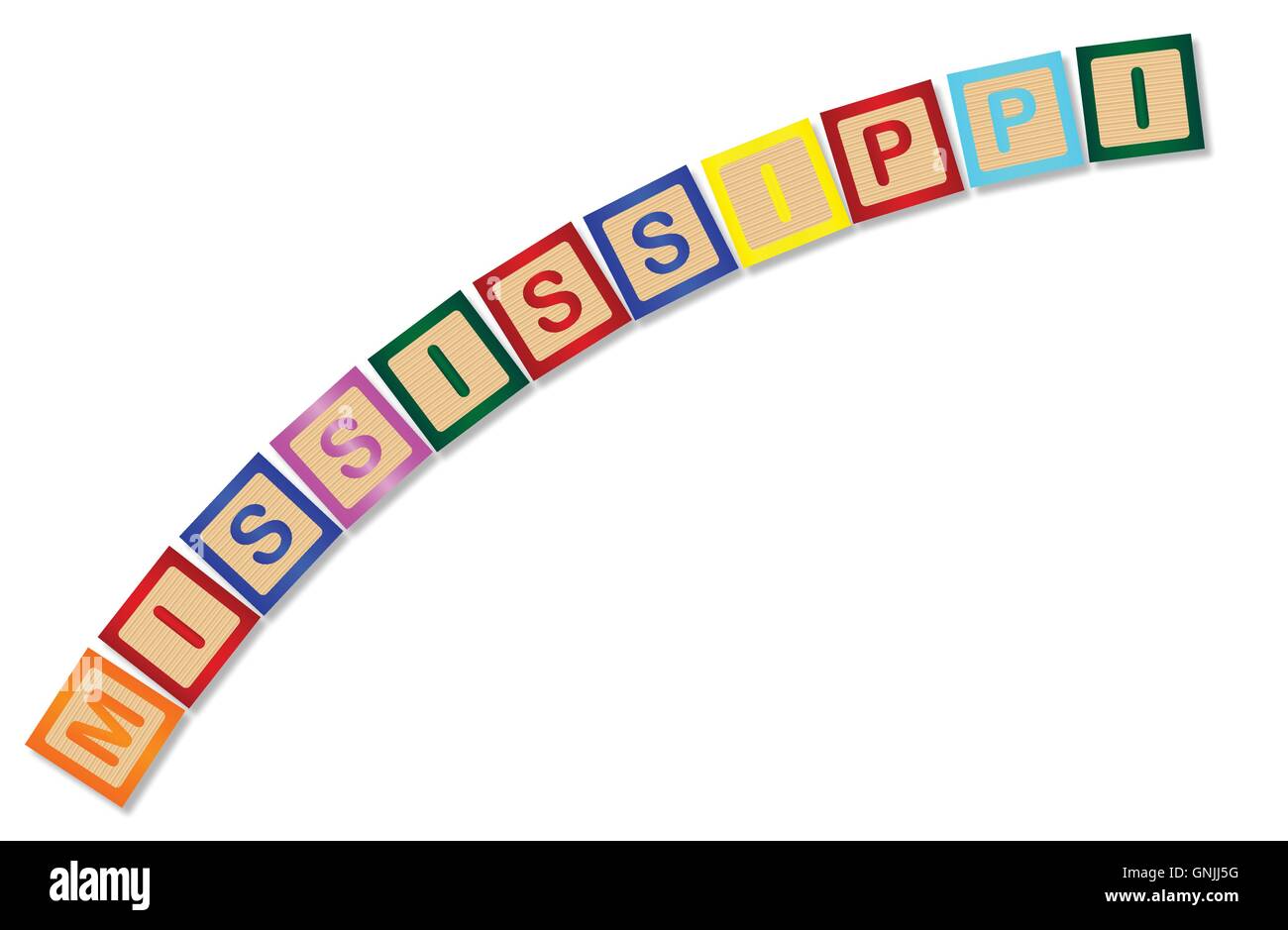 Mississippi artwork Cut Out Stock Images & Pictures - Alamy