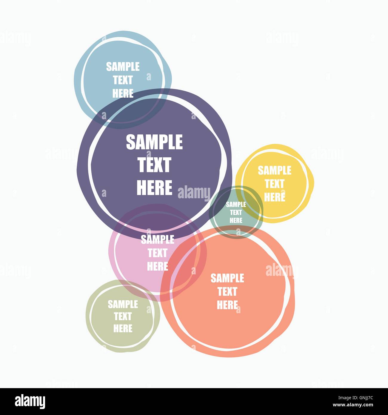 colorful round shape banner design Stock Vector Image & Art - Alamy