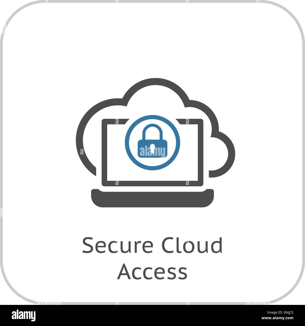 Secure network access Stock Vector Images - Alamy