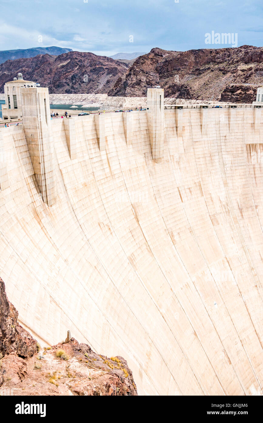 Hoover dam spillway hi-res stock photography and images - Alamy