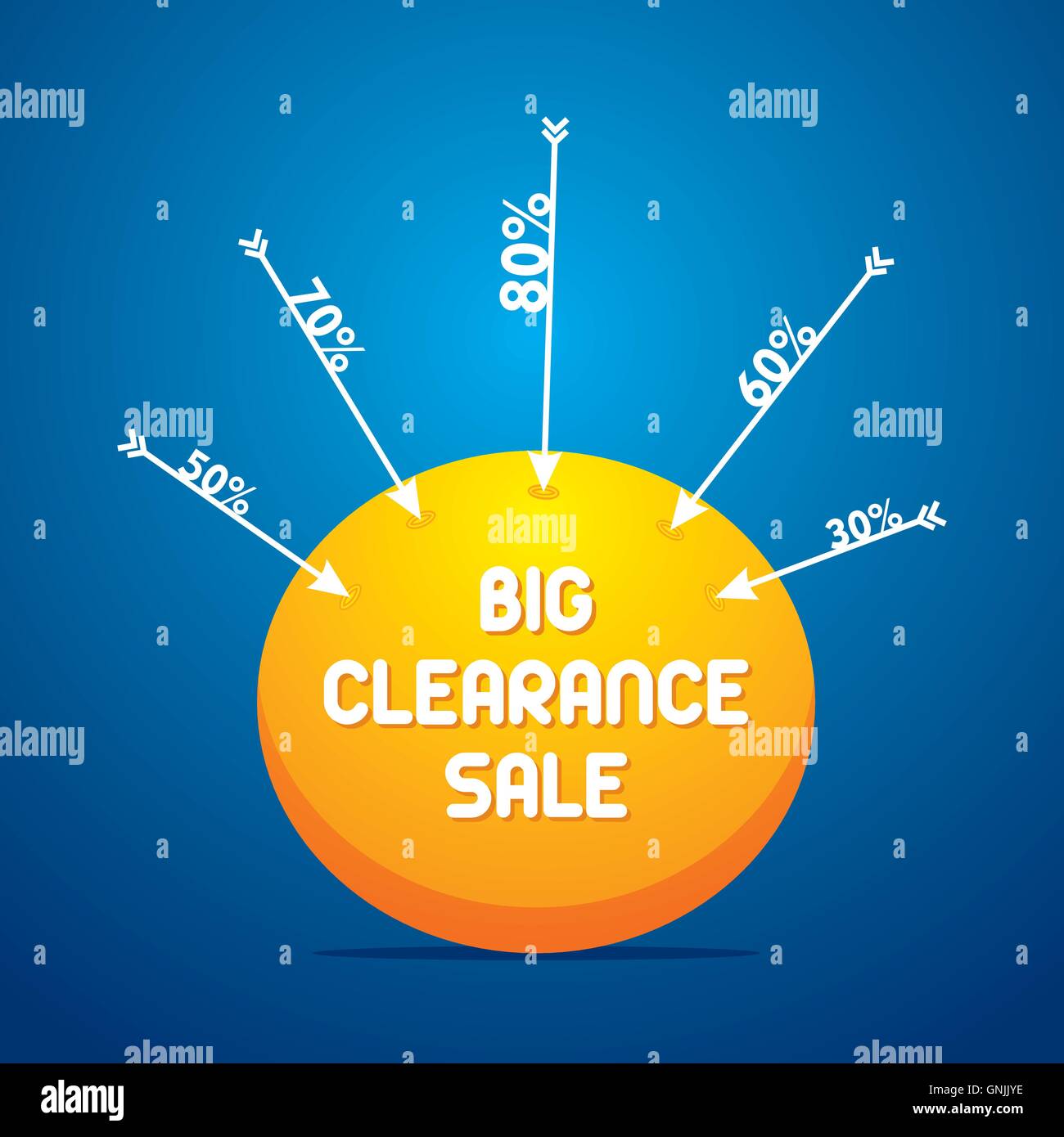 Big clearance sale banner design hi-res stock photography and images ...