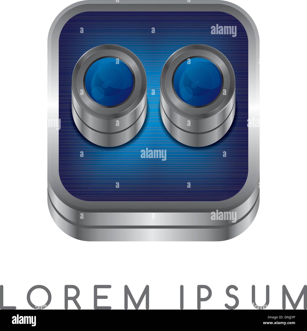 camera photography button logotype Stock Vector Image & Art - Alamy
