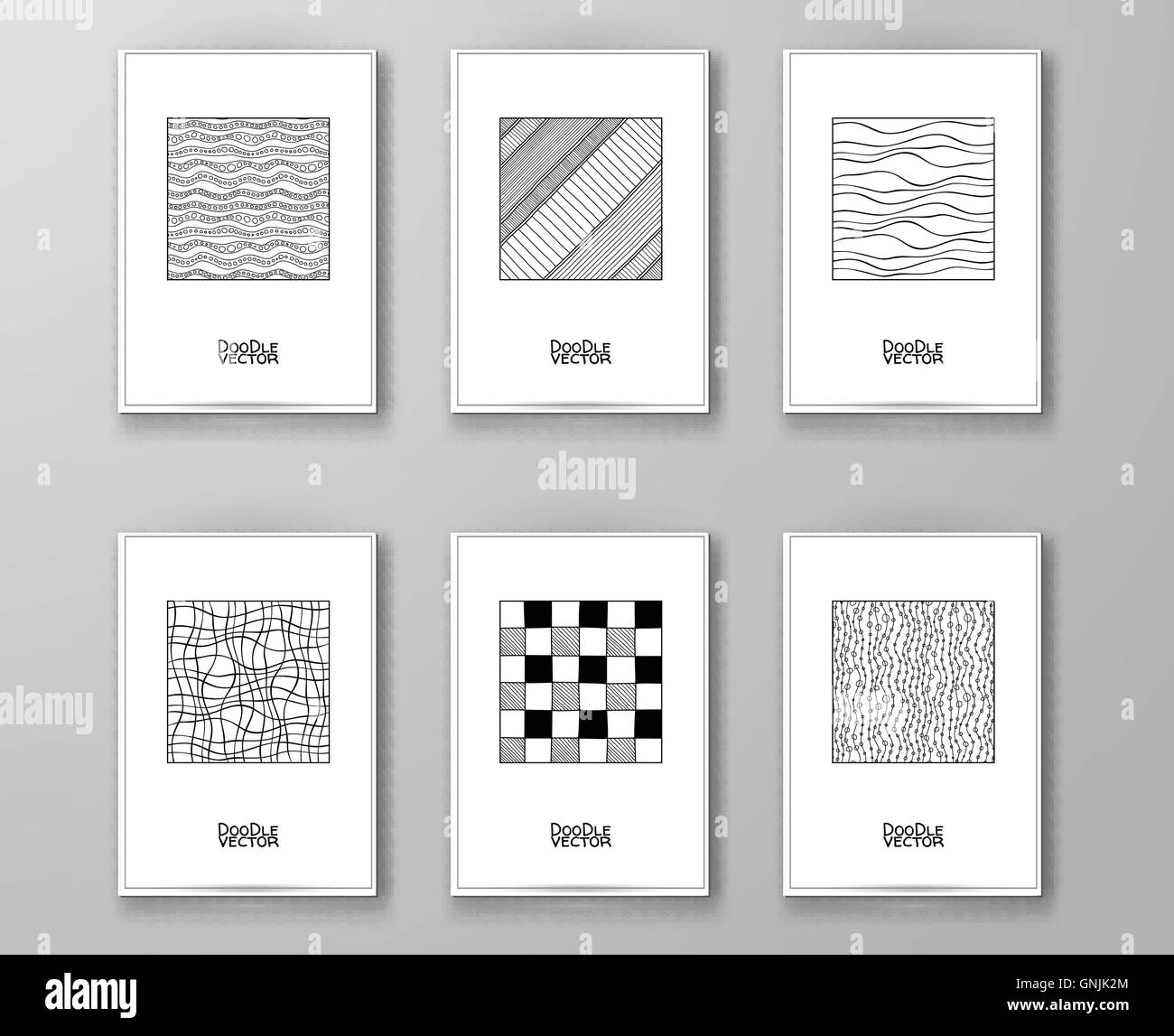 Set of abstract design templates Stock Vector Image & Art - Alamy