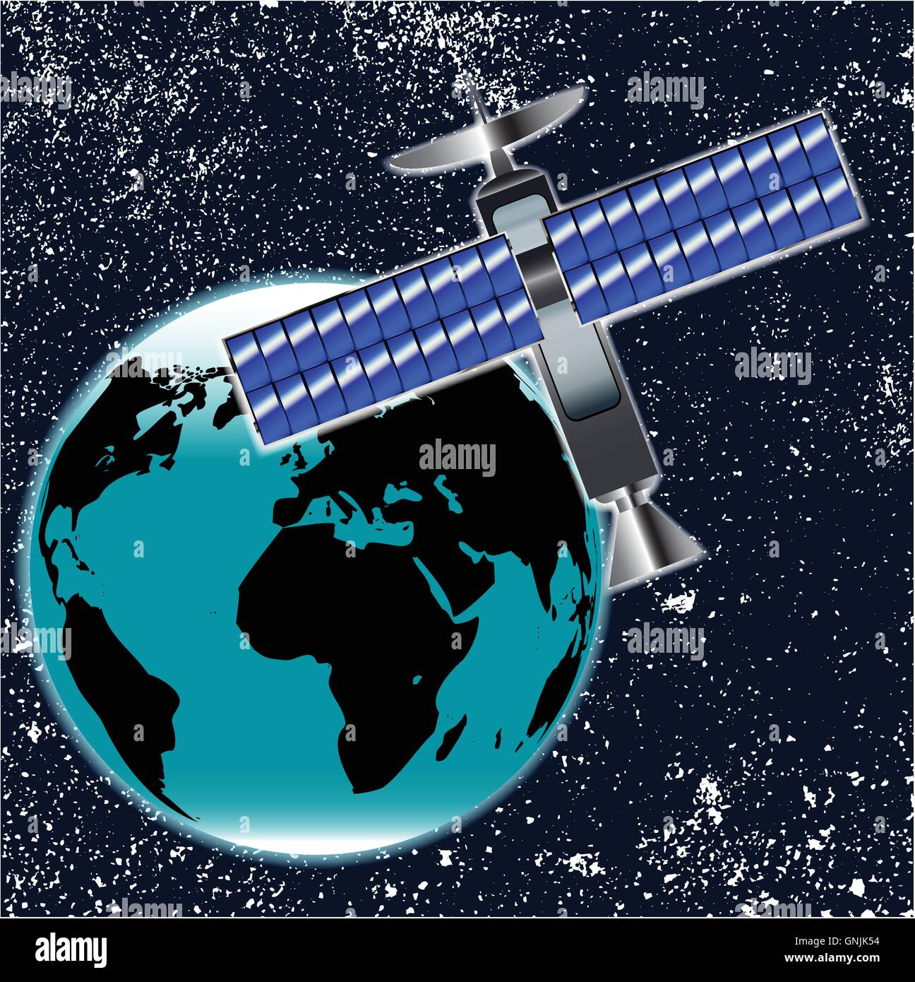 Space for earth Stock Vector Images - Alamy