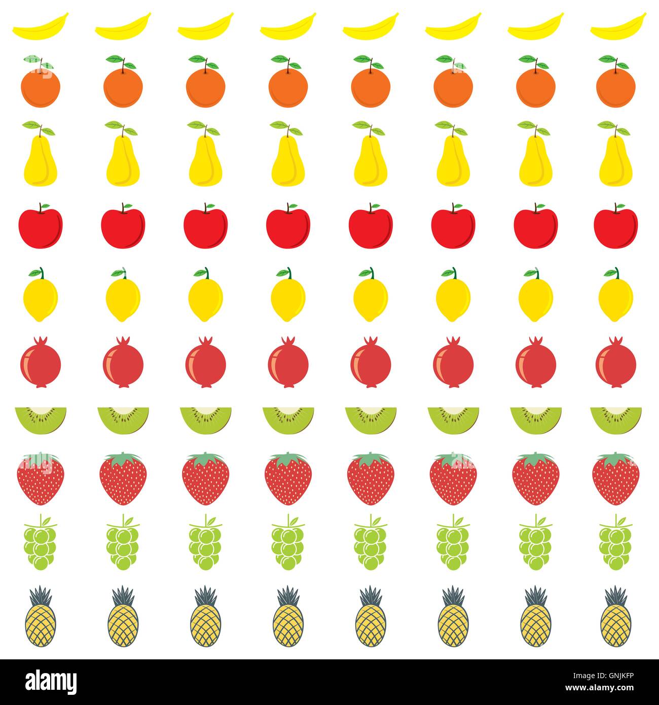 Fruit art Stock Vector Images - Alamy