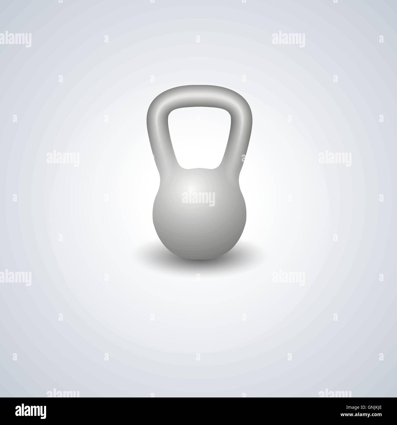 Realistic kettlebell, vector illustration Stock Vector Image & Art - Alamy