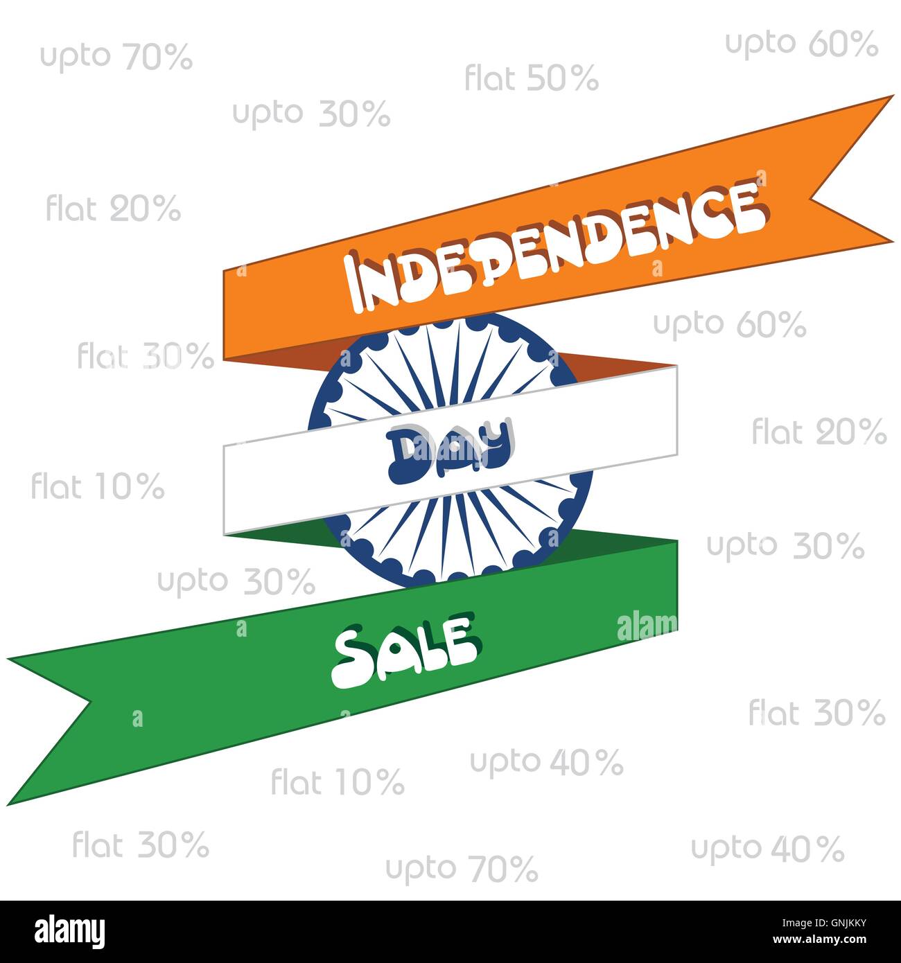 Independence Day sale greeting stock vector Stock Vector Image & Art ...