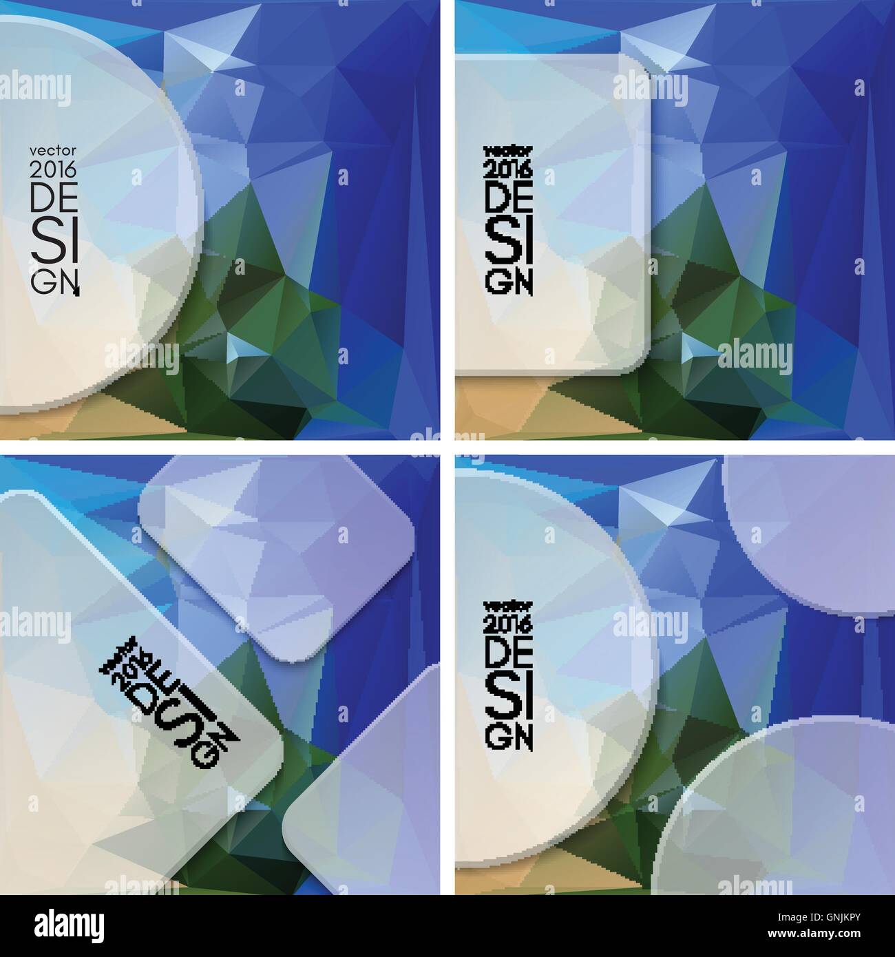 Colorful abstract design template Stock Vector Image & Art - Alamy