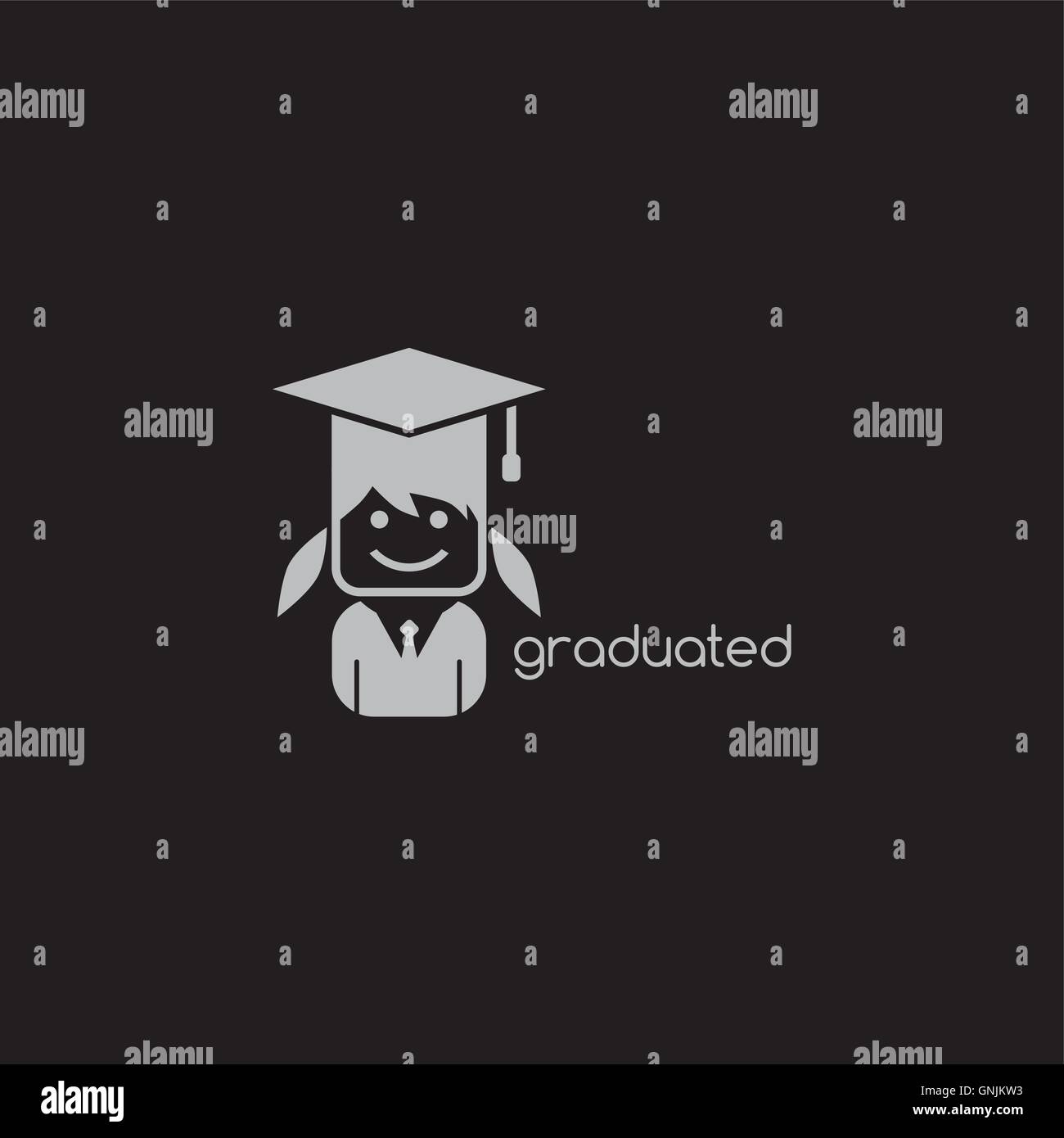 Tutor cap Stock Vector Images - Alamy