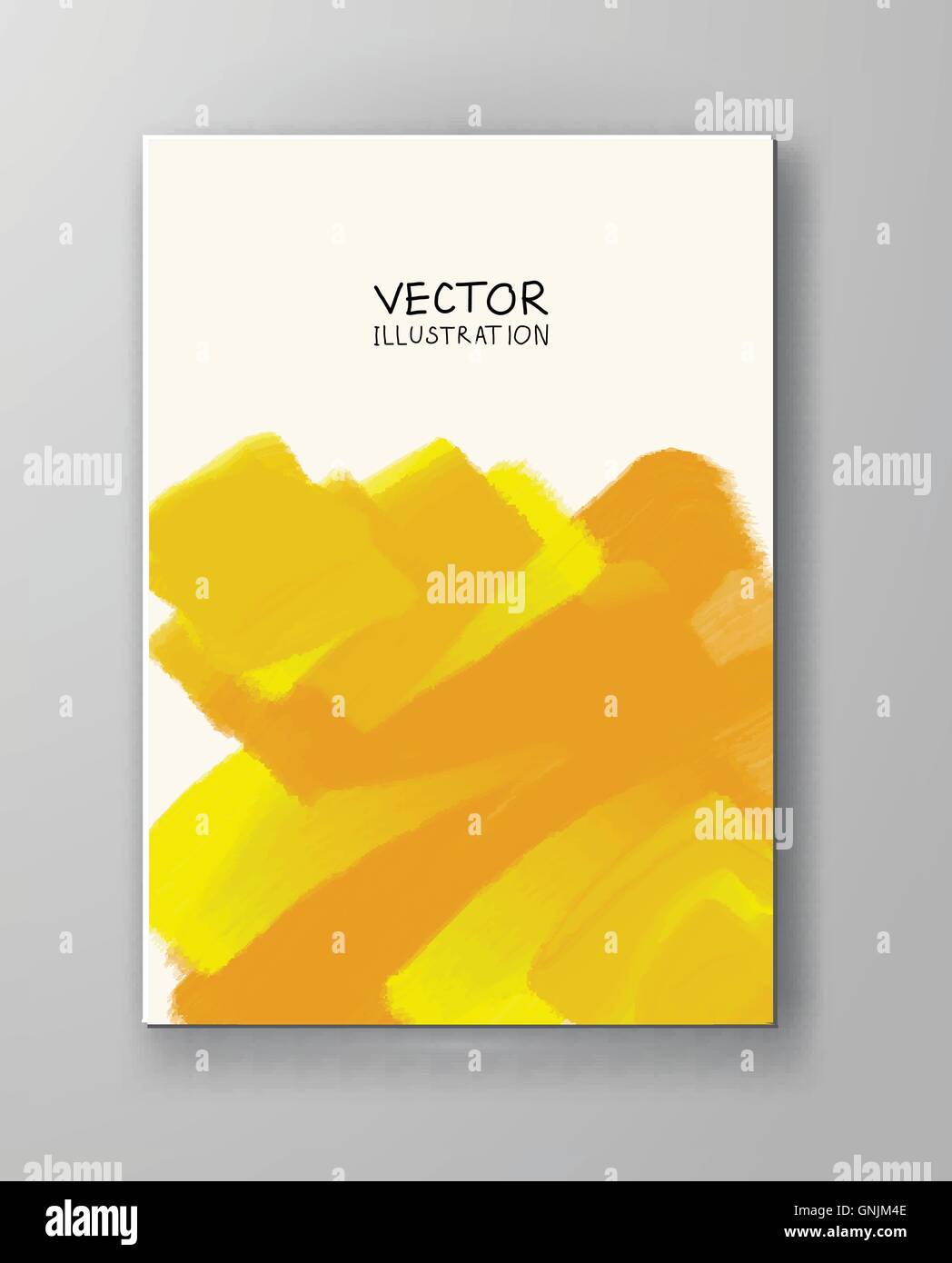 abstract background yellow color Stock Vector Image & Art - Alamy