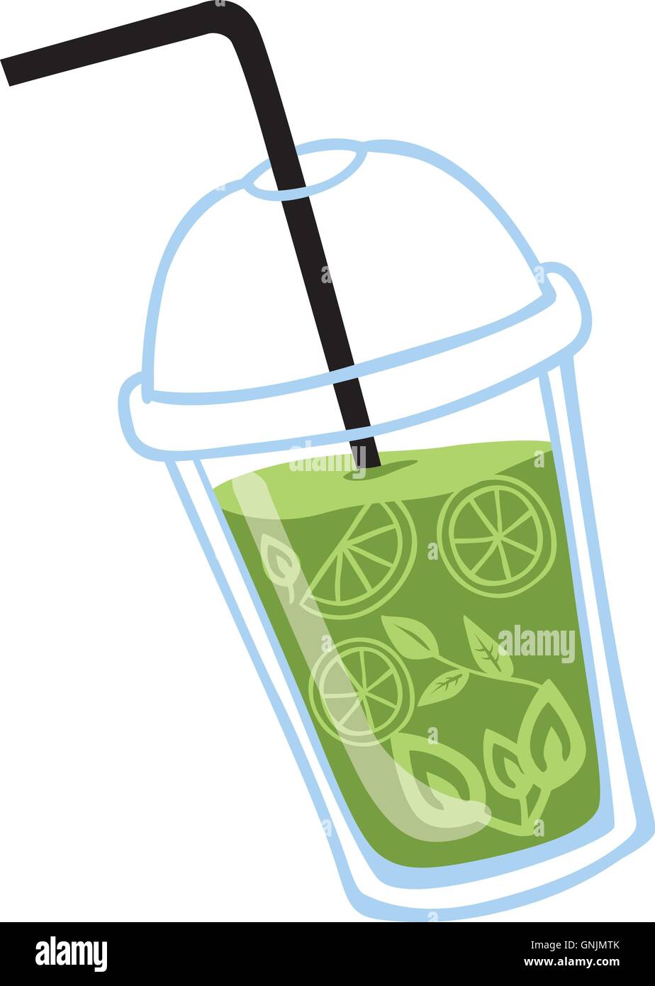 Orange juice made fresh Stock Vector Images - Alamy