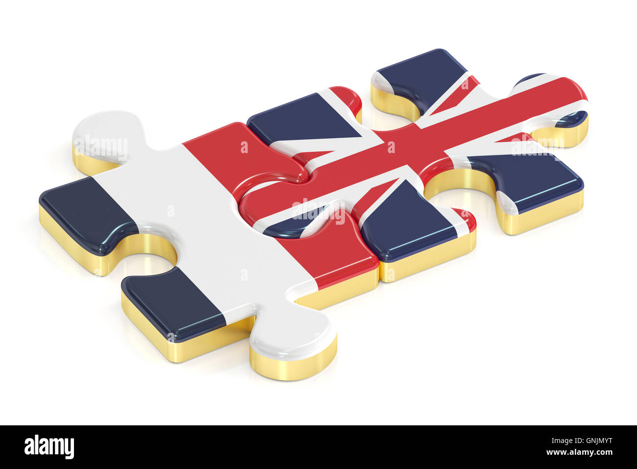 Britain france flags hi-res stock photography and images - Alamy