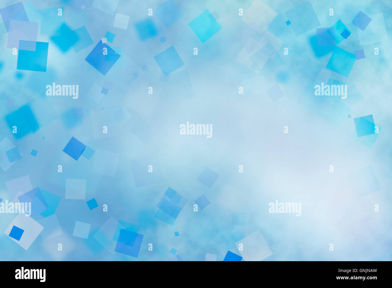Abstract blue and white squares background Stock Photo - Alamy