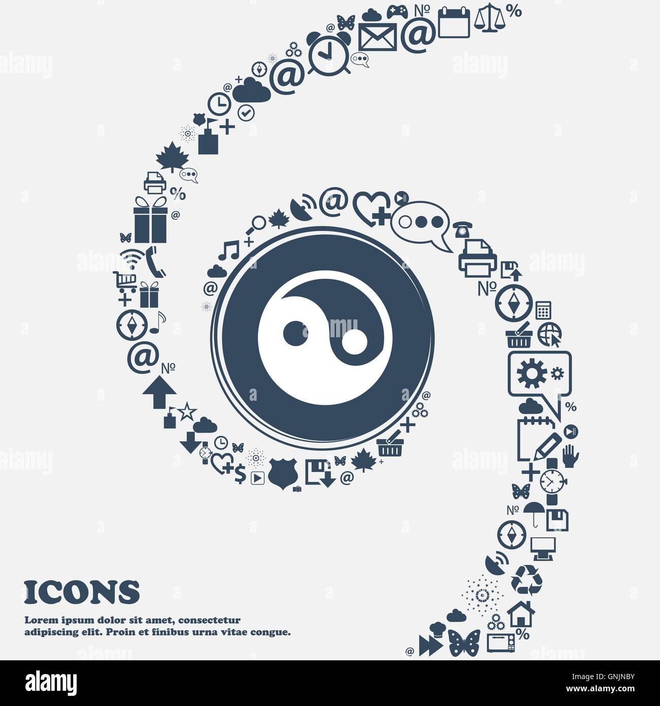 Yin yang symbols hi-res stock photography and images - Alamy