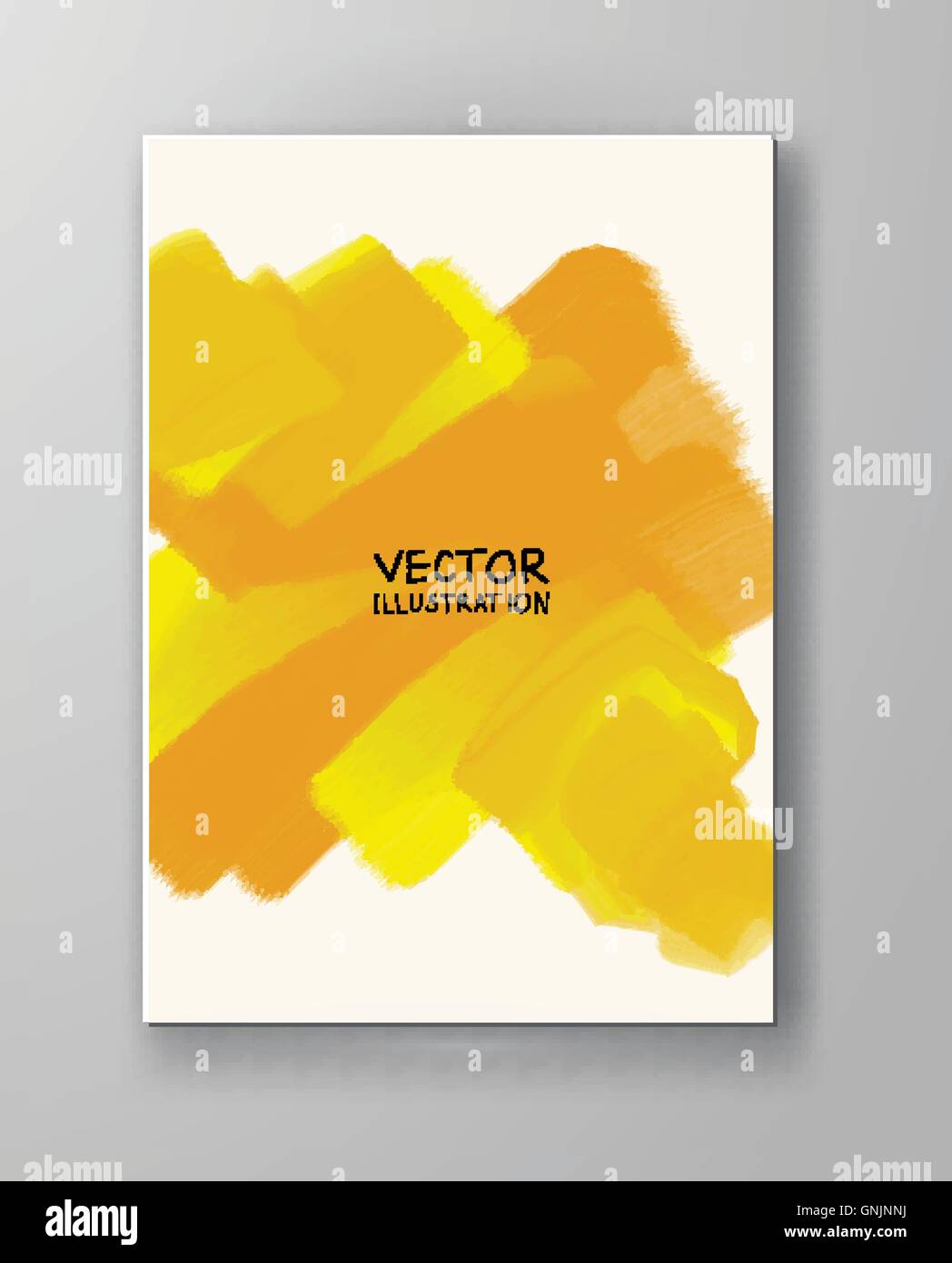 abstract background yellow color Stock Vector Image & Art - Alamy