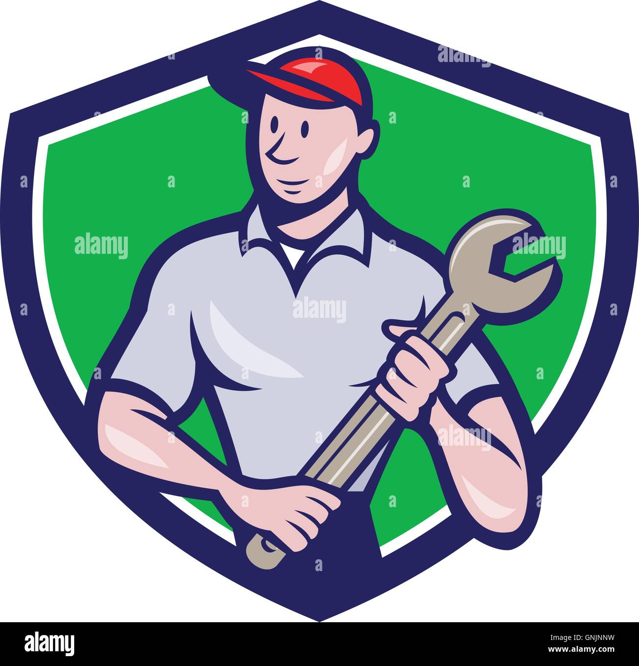 Man standing side view Stock Vector Images - Alamy