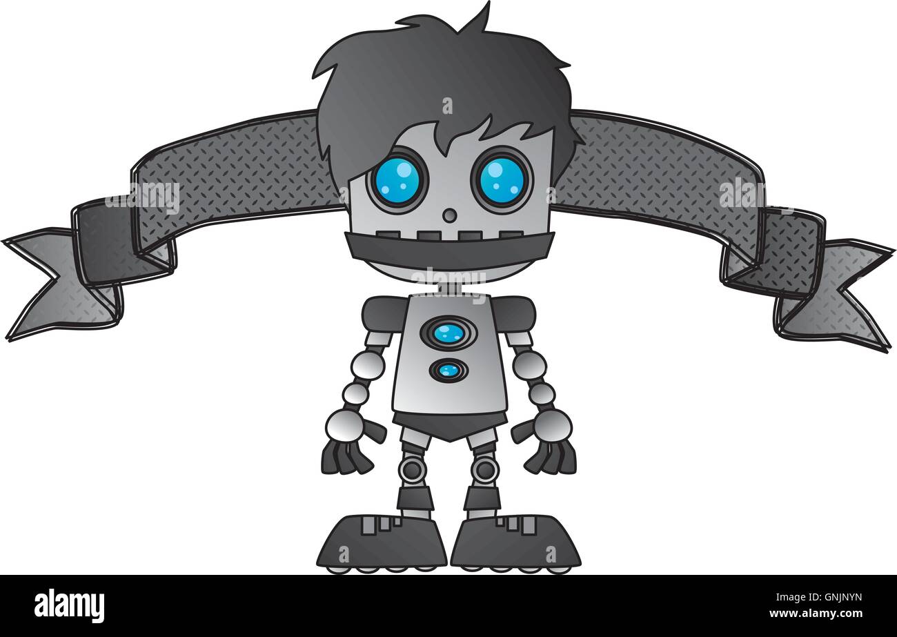 Pen and ink robot Stock Vector Images - Alamy