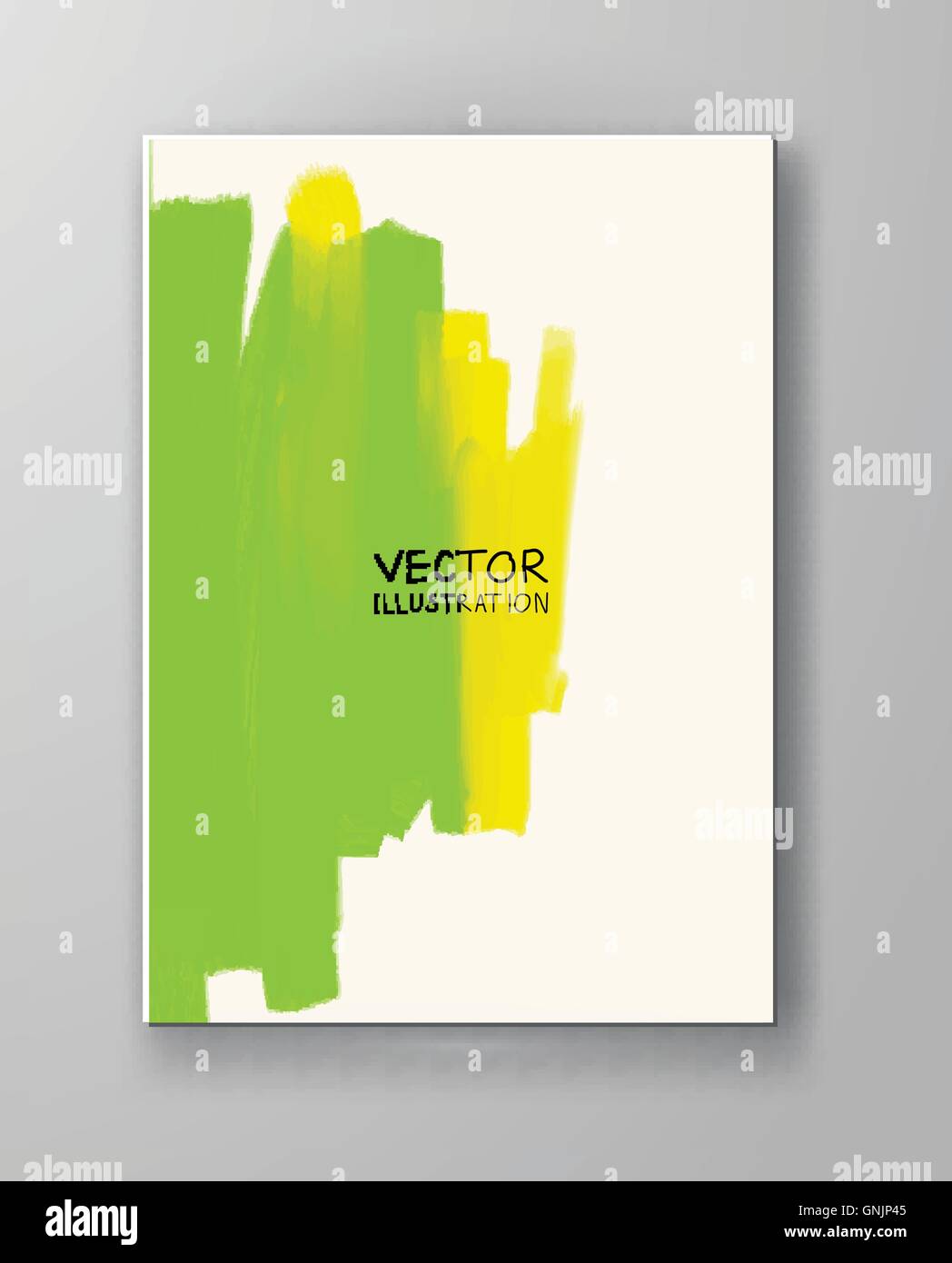 Warm yellow color image Stock Vector Images - Alamy