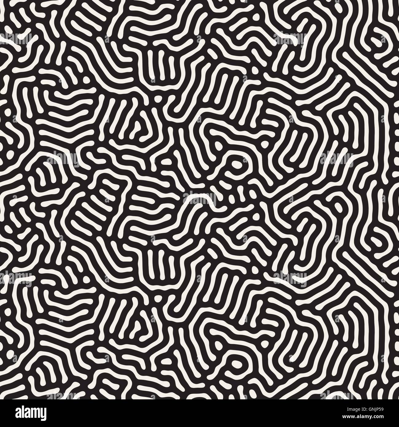 Hand drawn organic wavy Stock Vector Images - Alamy