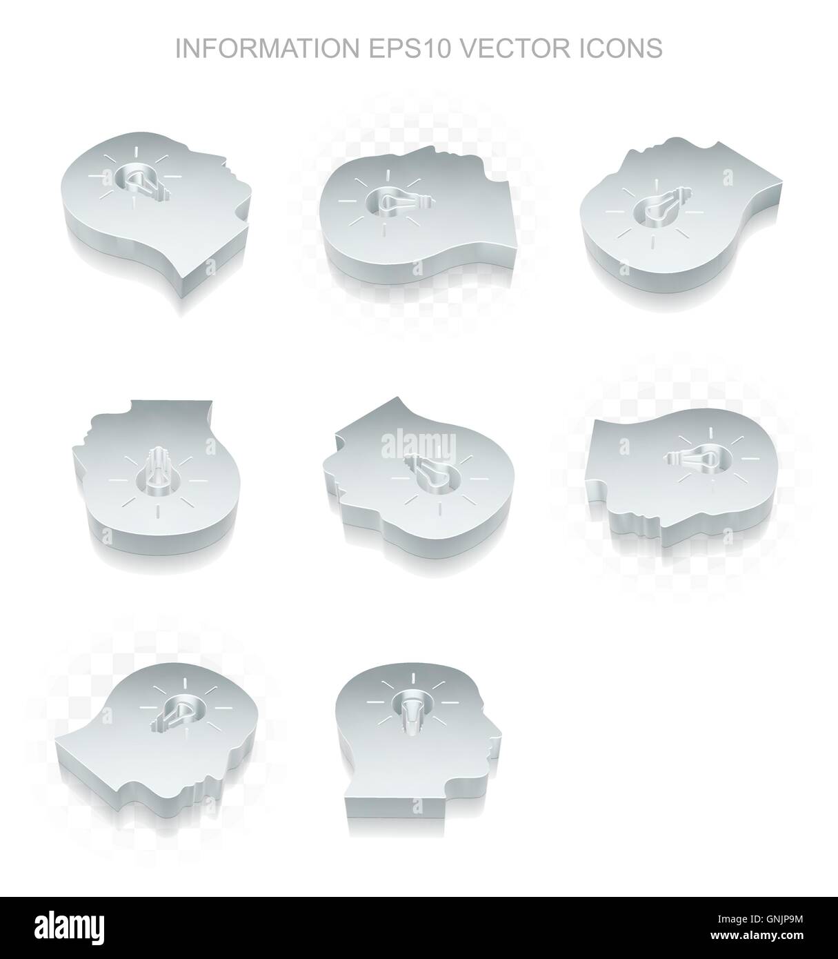 Light bulb connection 3d Stock Vector Images - Alamy