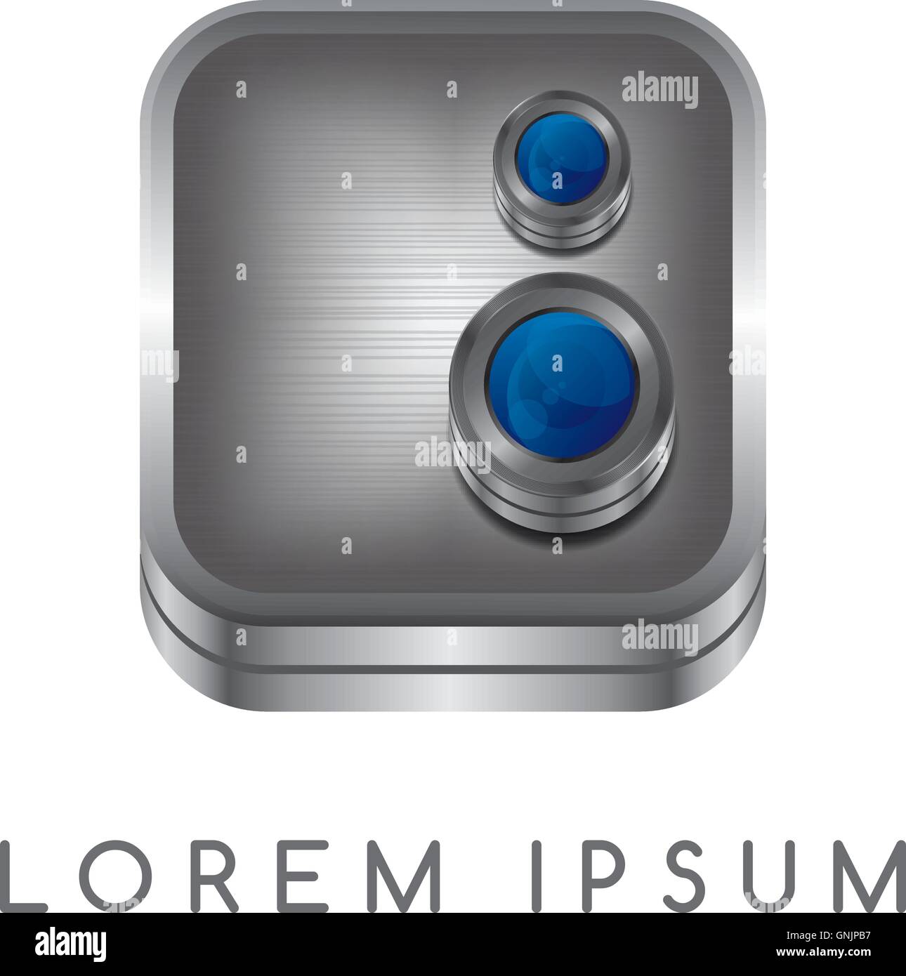 camera photography button logotype Stock Vector Image & Art - Alamy