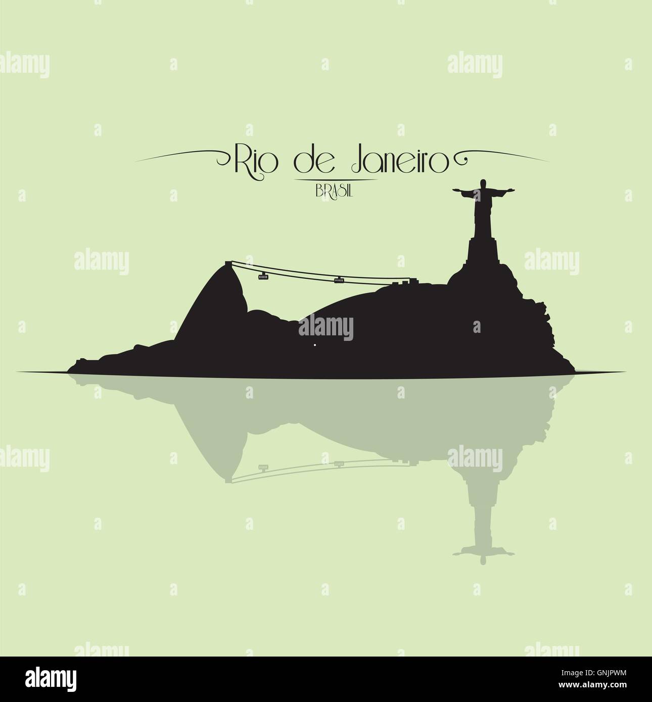 Rio view Stock Vector Images - Alamy