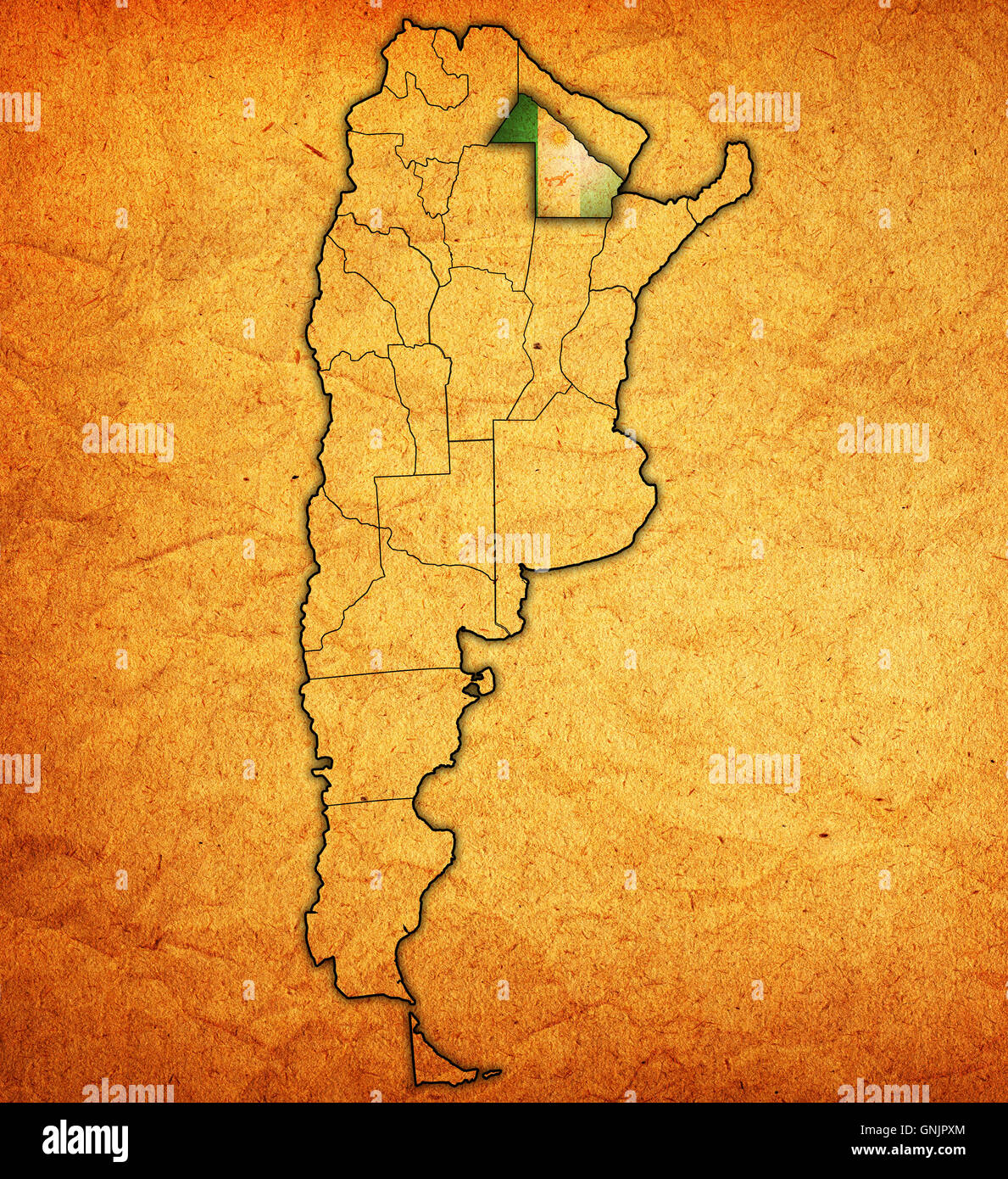 Map of chaco hi-res stock photography and images - Alamy