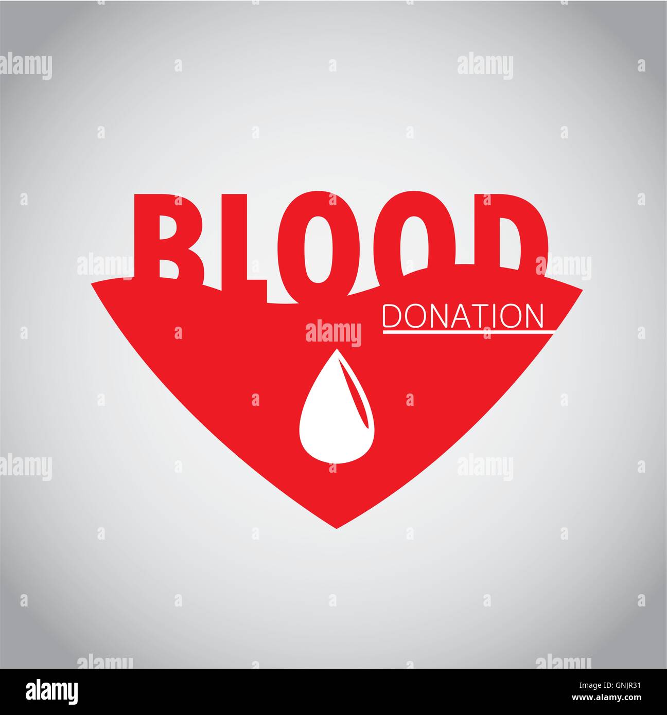 Colored background with text and a drop of blood Stock Vector Image ...