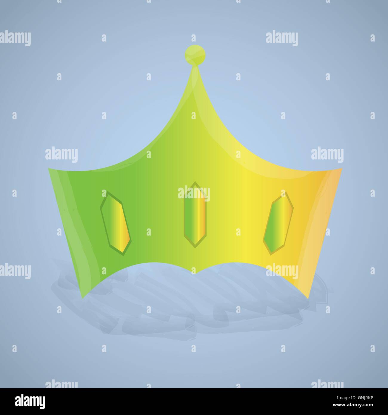Isolated royal crown on a grey background Stock Vector Image & Art - Alamy