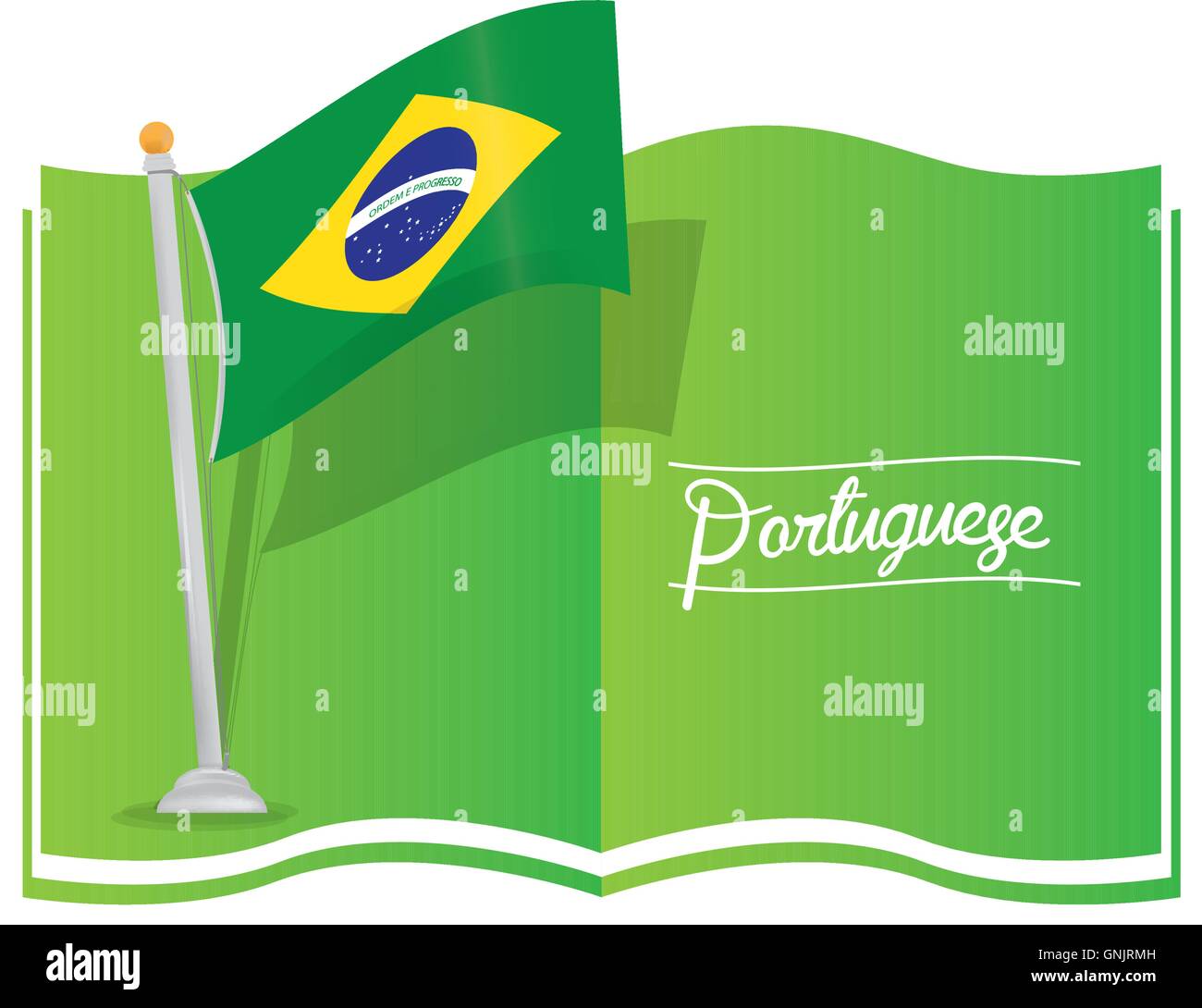 Learn brazilian portuguese Stock Vector Images - Alamy