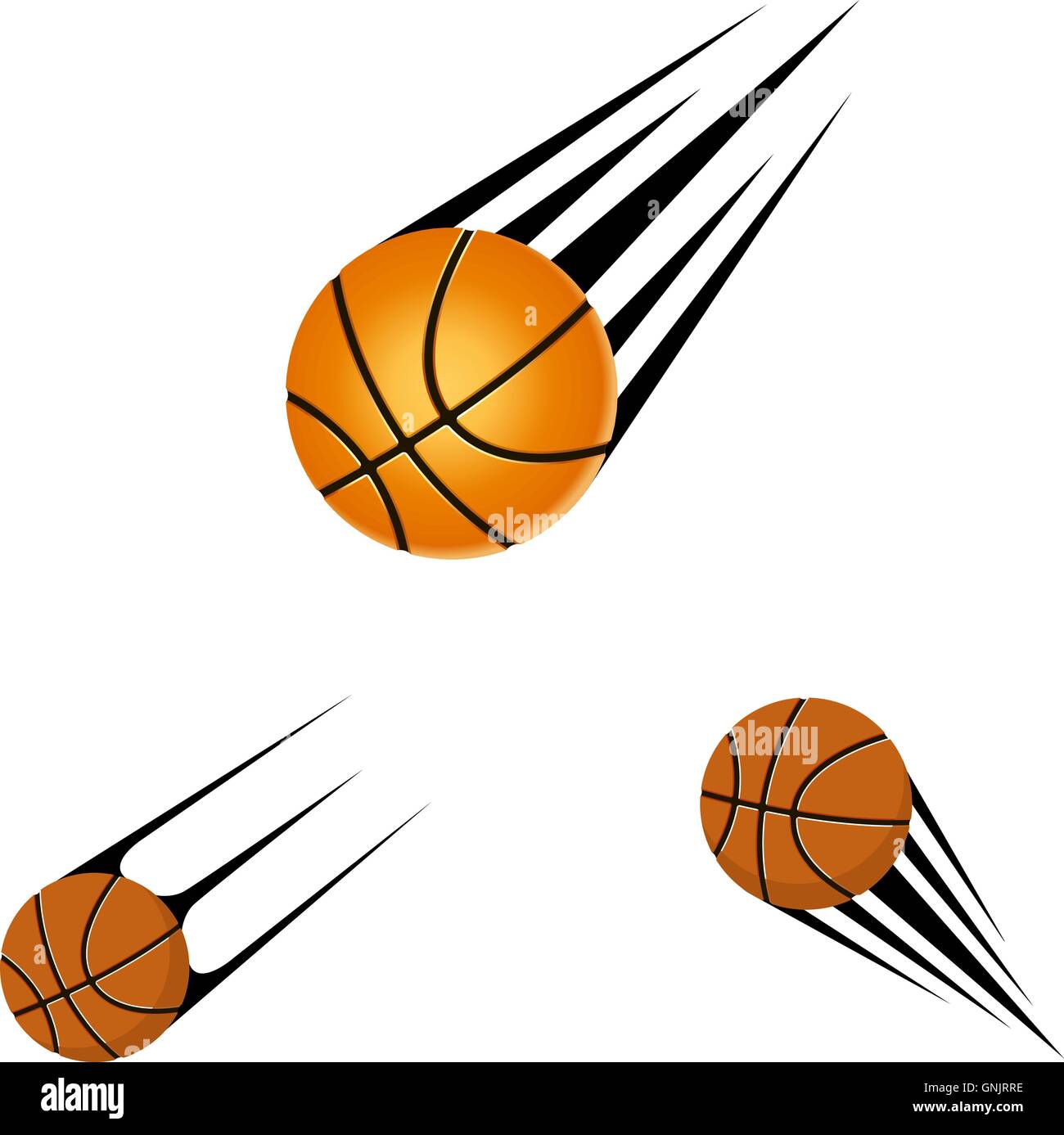 basketball logo on a white background Stock Vector Image & Art - Alamy