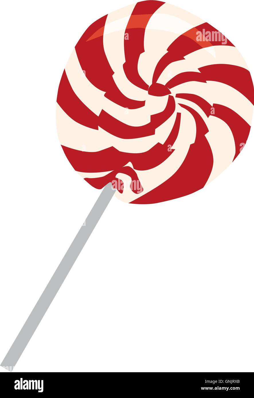Candy cane lollipops on Stock Vector Images - Alamy