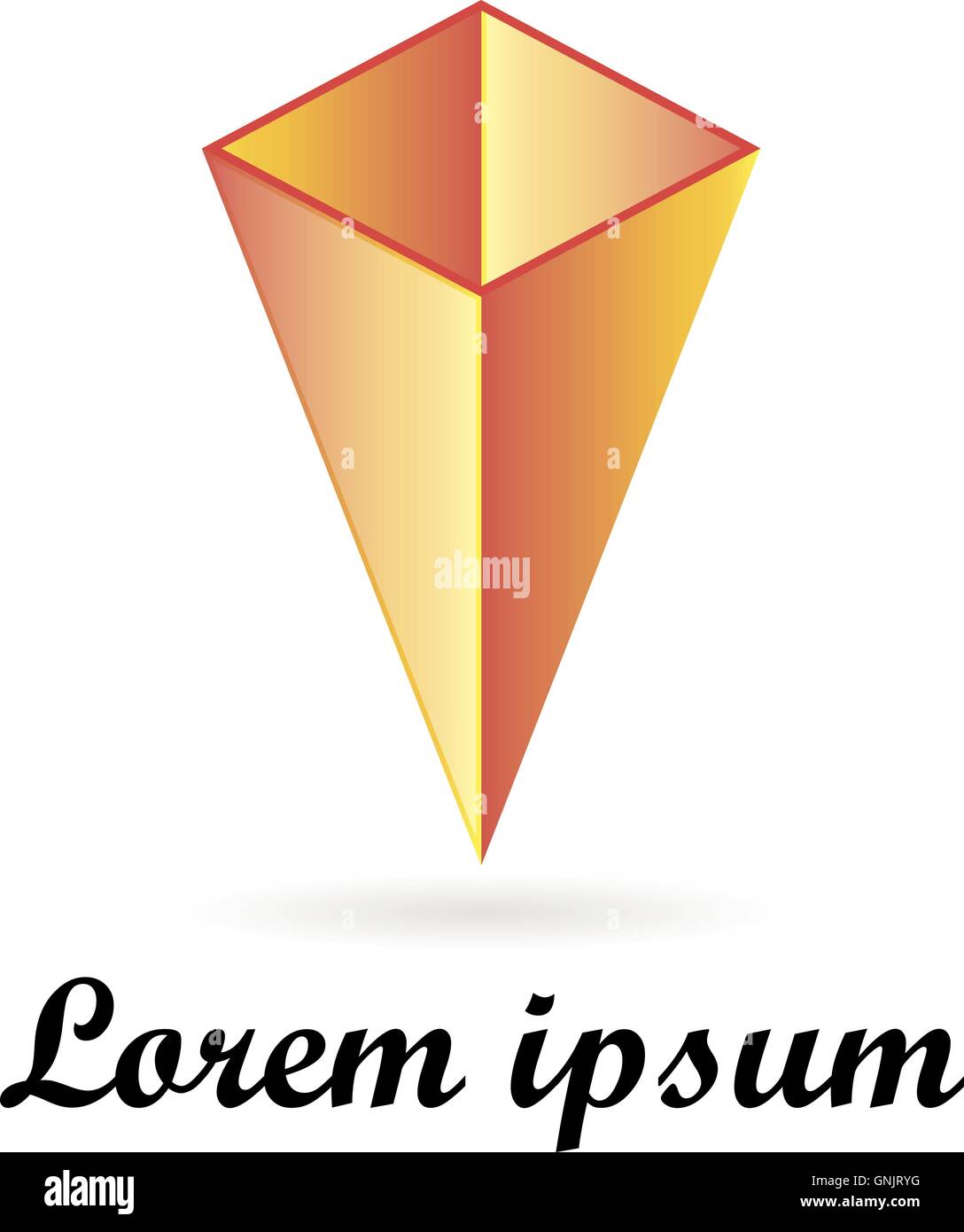 Rhombus rhomboid logo icon hi-res stock photography and images - Alamy