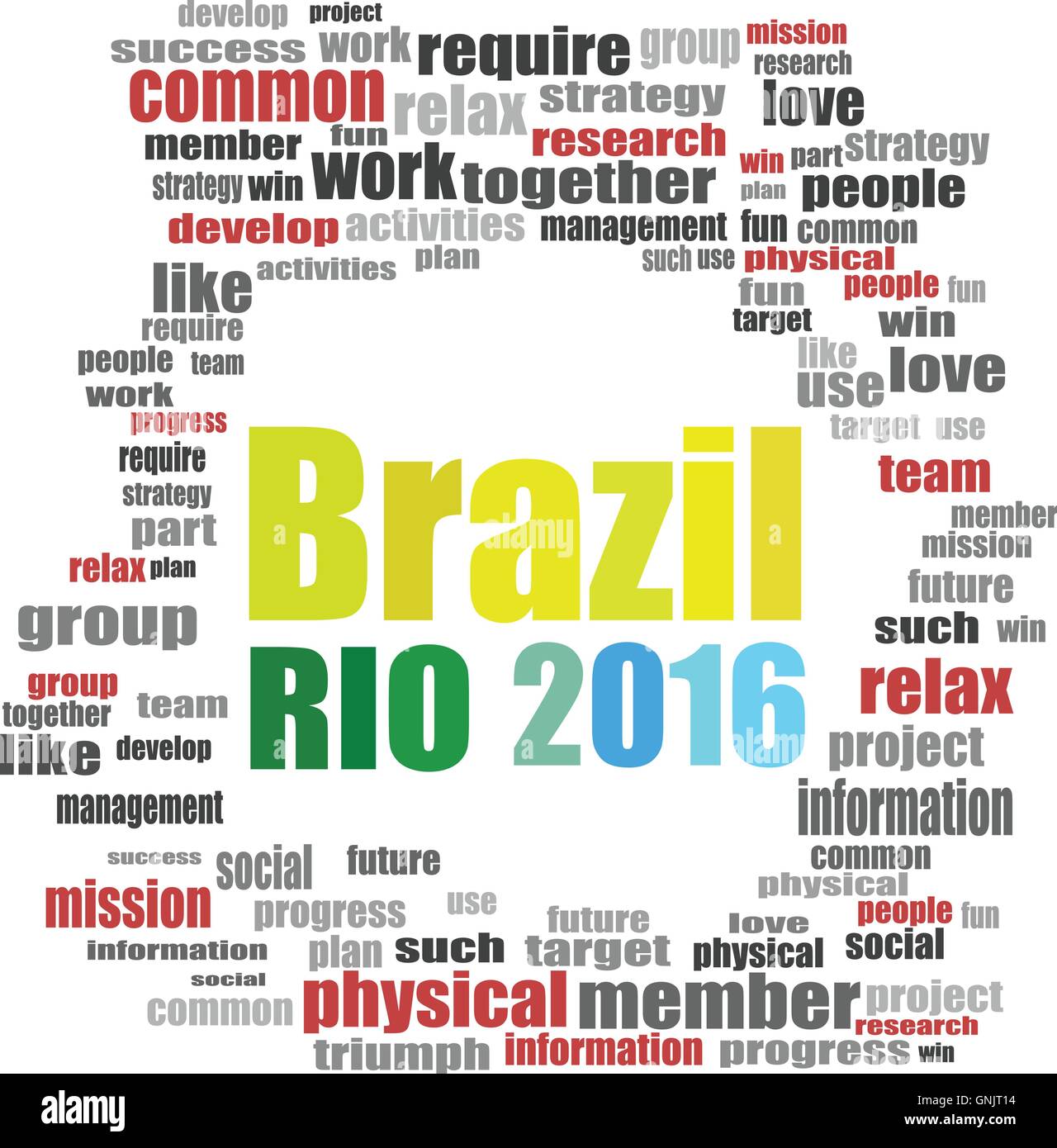 Olympics rio 2016 logo Stock Vector Images - Alamy