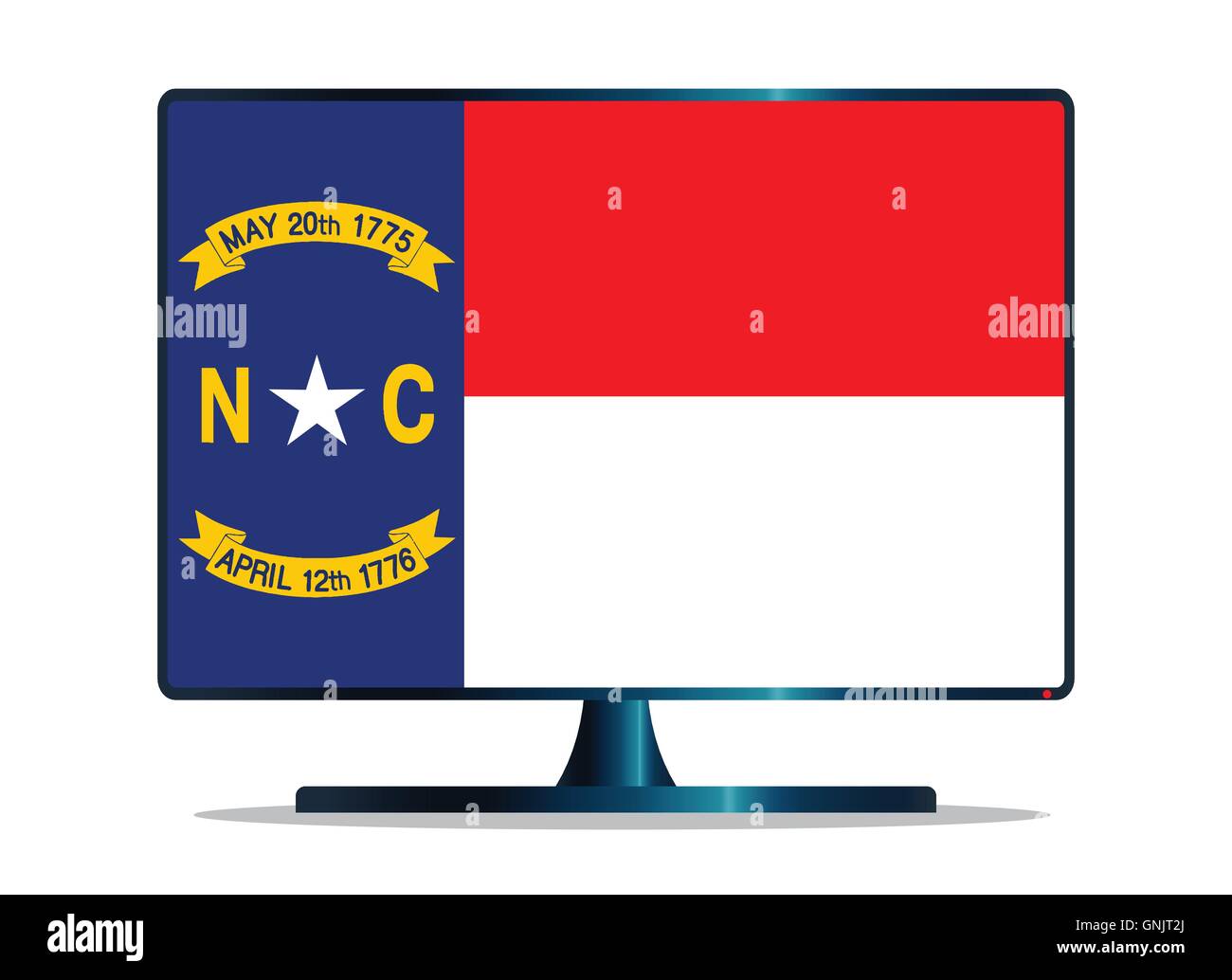 North Carolina Flag High Resolution Stock Photography and Images - Alamy