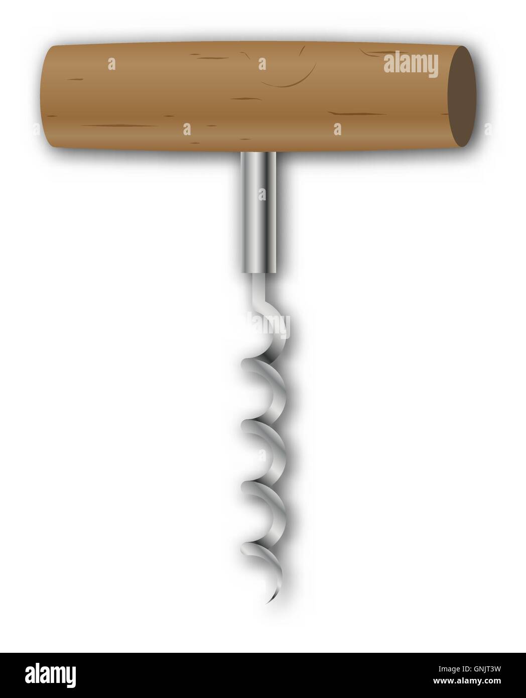 Corkscrew, vector illustration Stock Vector Image & Art - Alamy