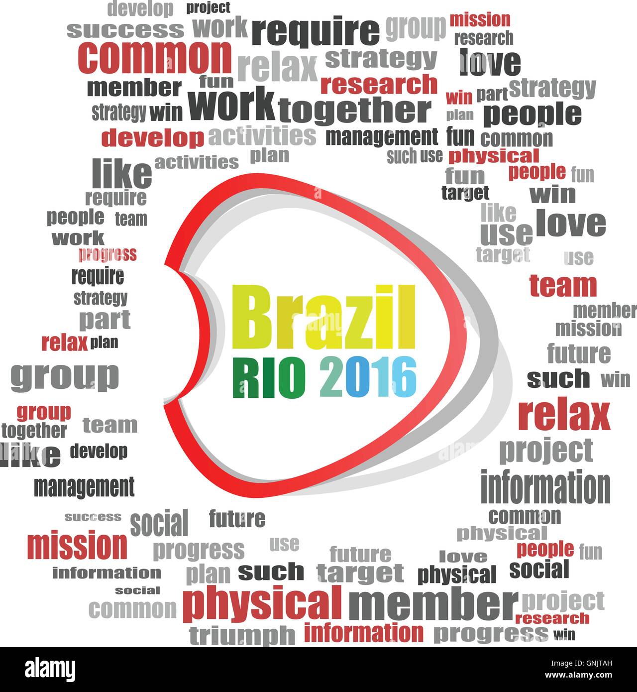 Olympics rio 2016 logo Stock Vector Images - Alamy