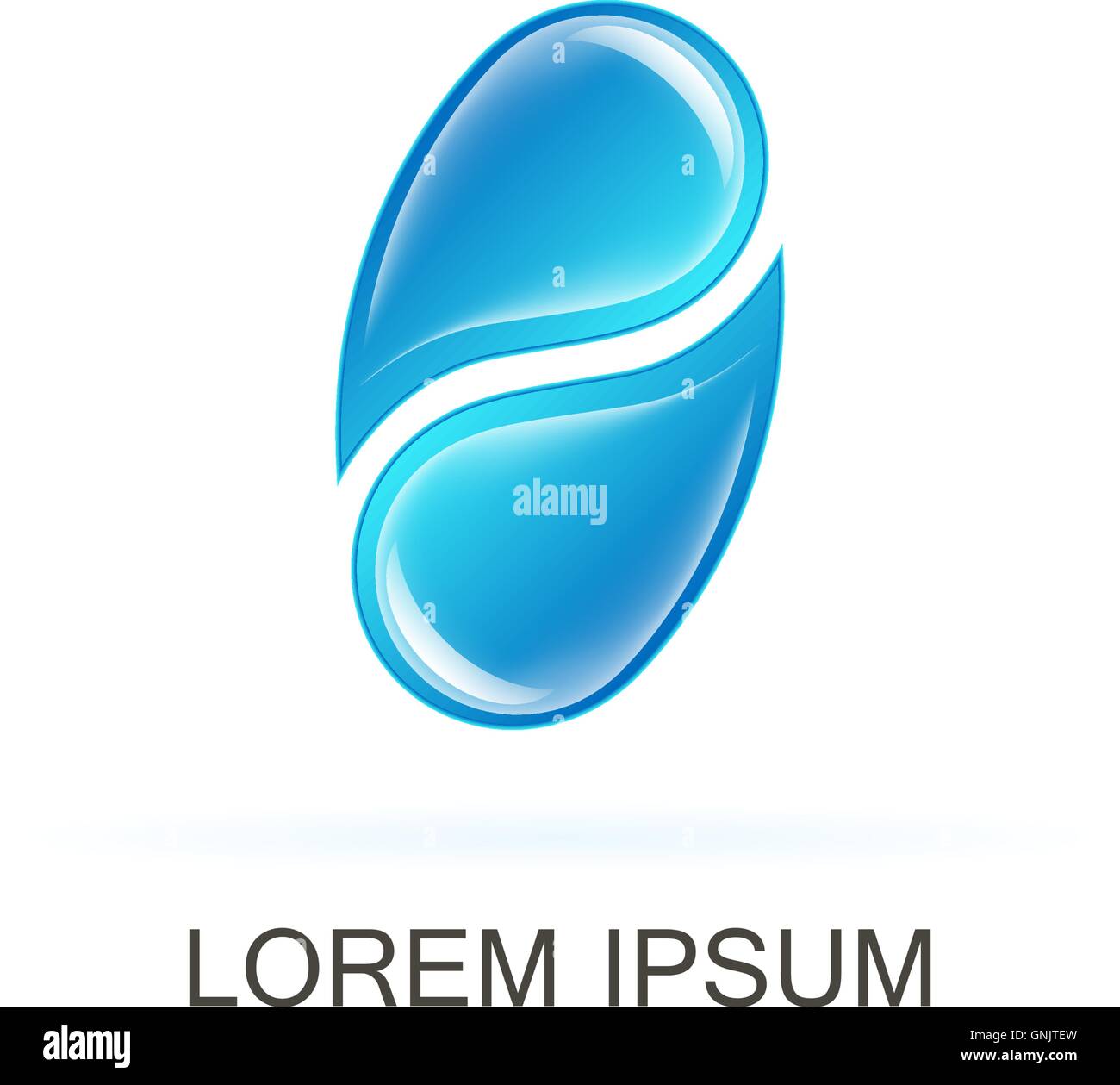 Infinity water symbol hi-res stock photography and images - Alamy