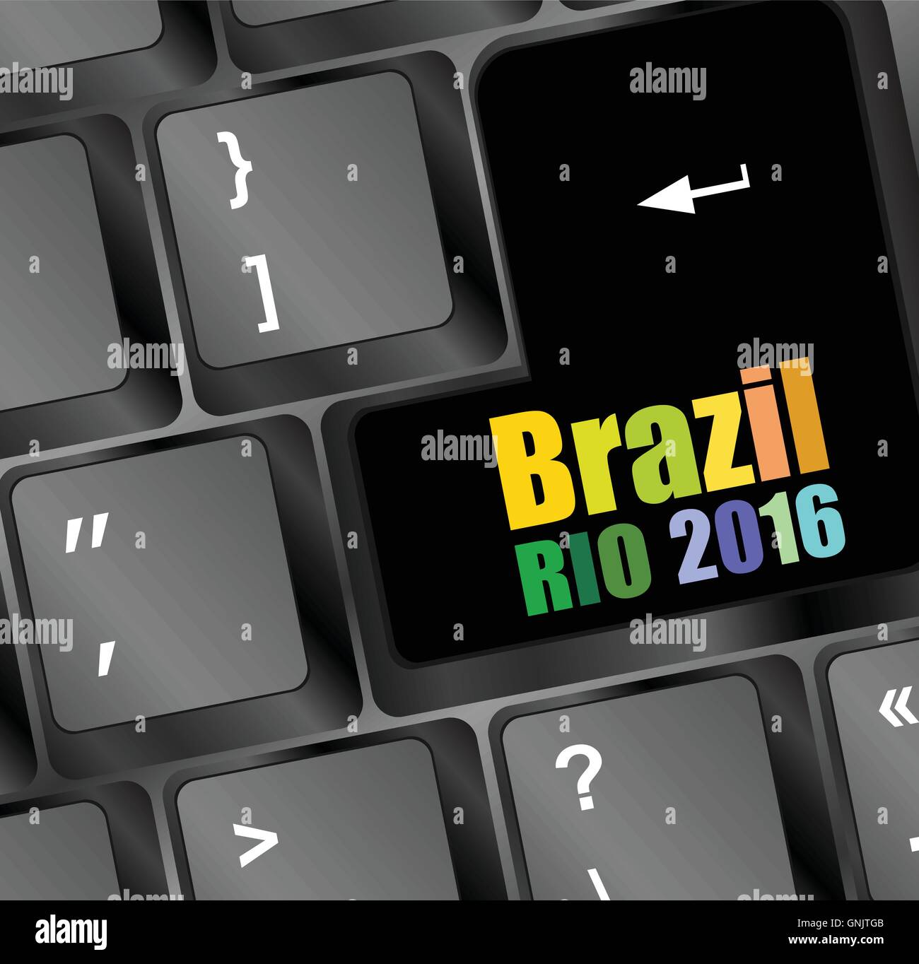 laptop computer wireless keyboard top view with keys, vector ...