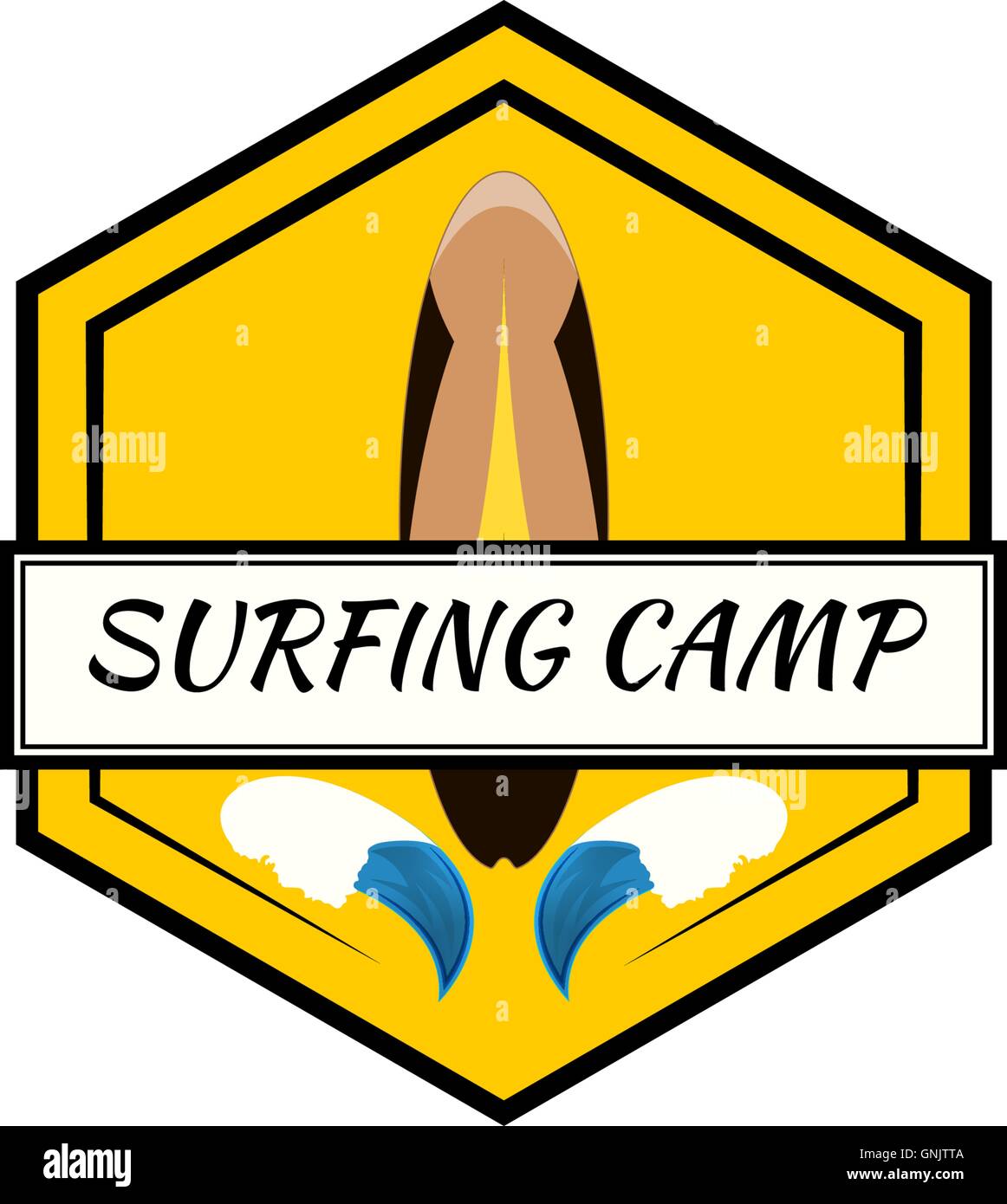 surfing logo vector illustration Stock Vector Image & Art - Alamy