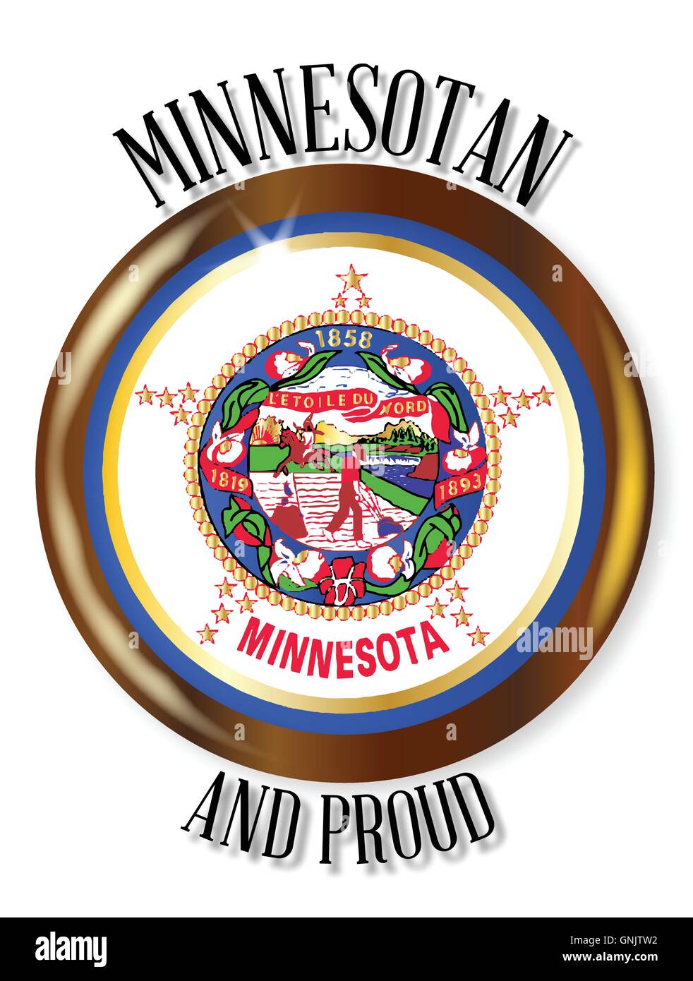Minnesotan flag hi-res stock photography and images - Alamy