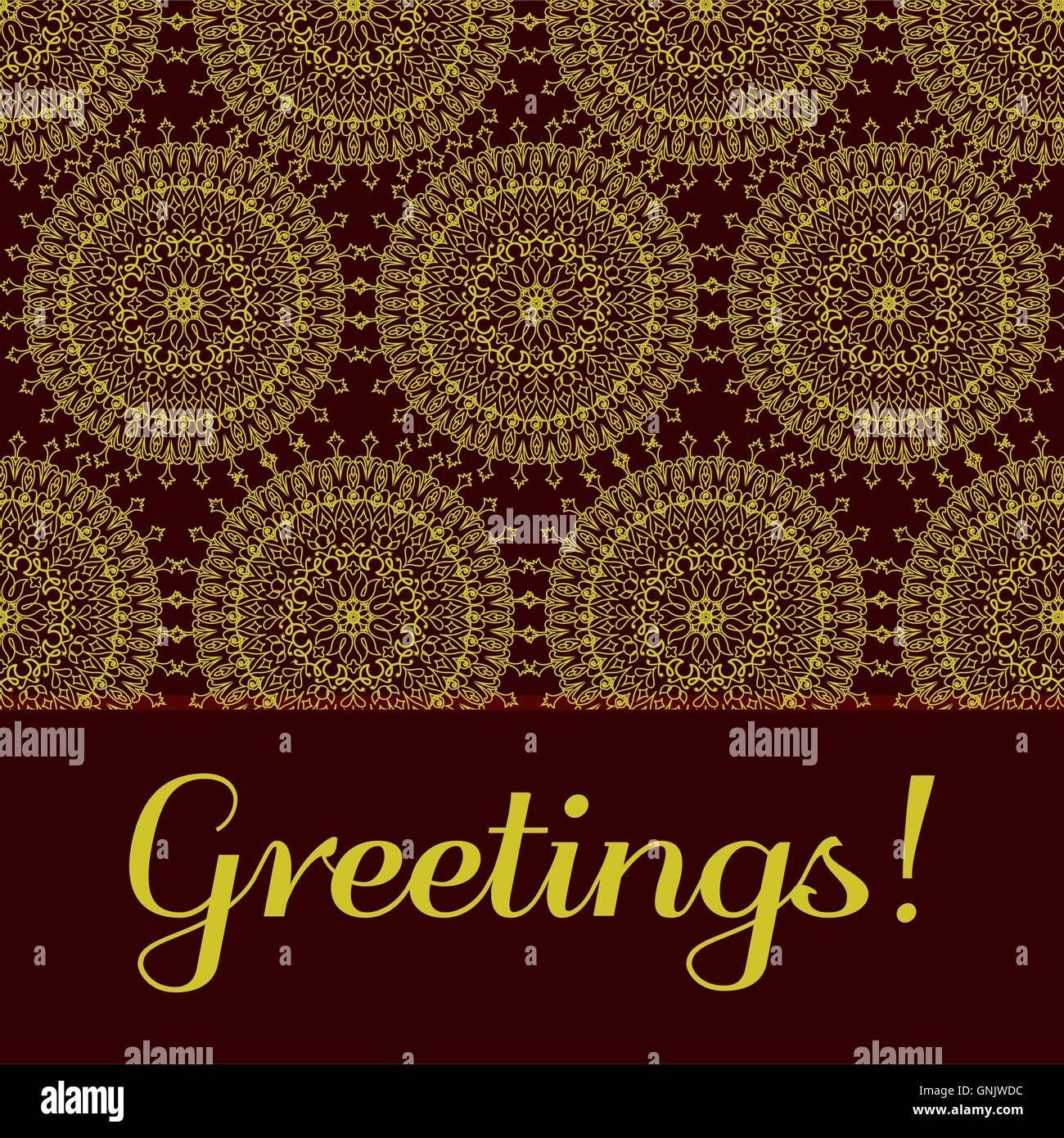 Vector golden template for invitation Stock Vector Image & Art - Alamy