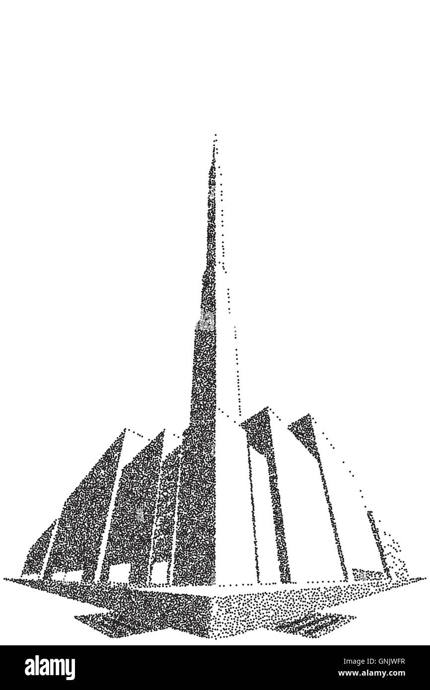 Three Point Perspective Building