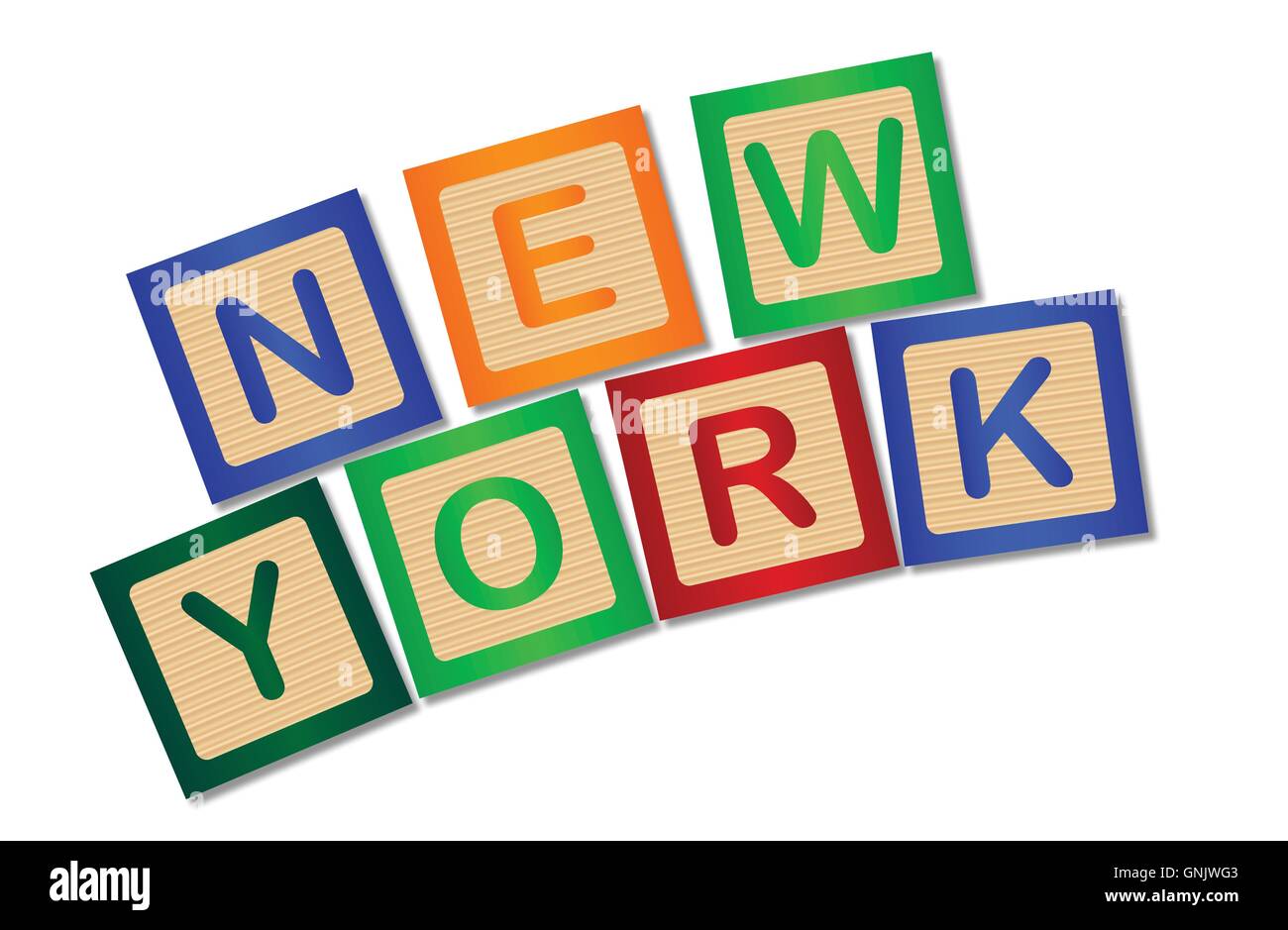 New york word art hi-res stock photography and images - Alamy